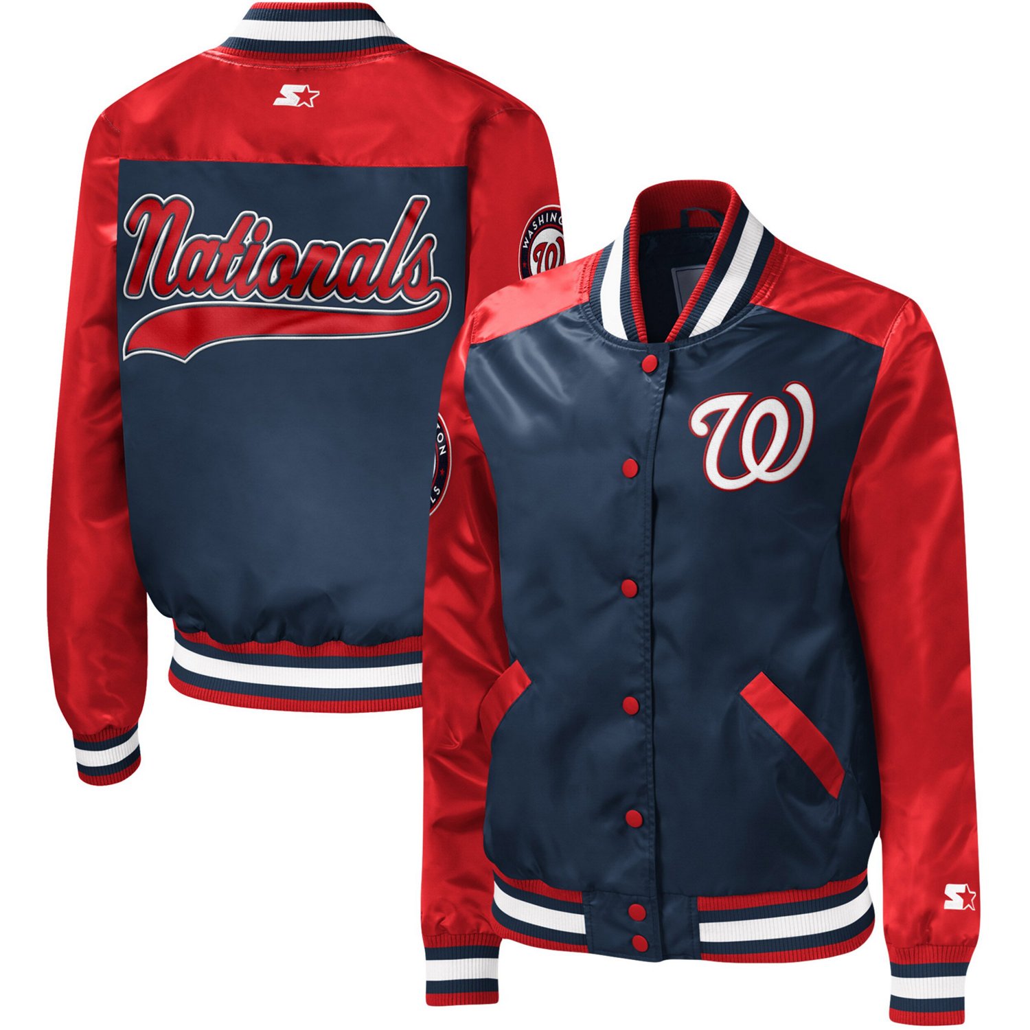 Starter Washington Nationals The Legend Full-Snap Jacket | Academy