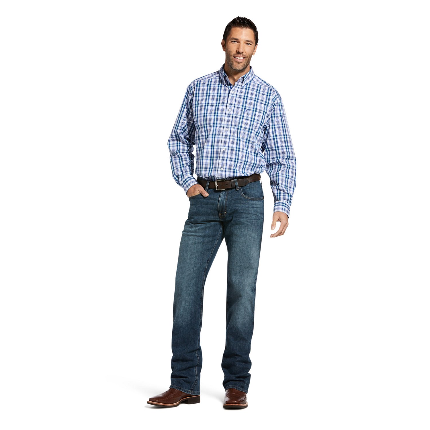 Ariat Men's M4 Low Rise Stretch Legacy Boot Cut Jeans | Academy