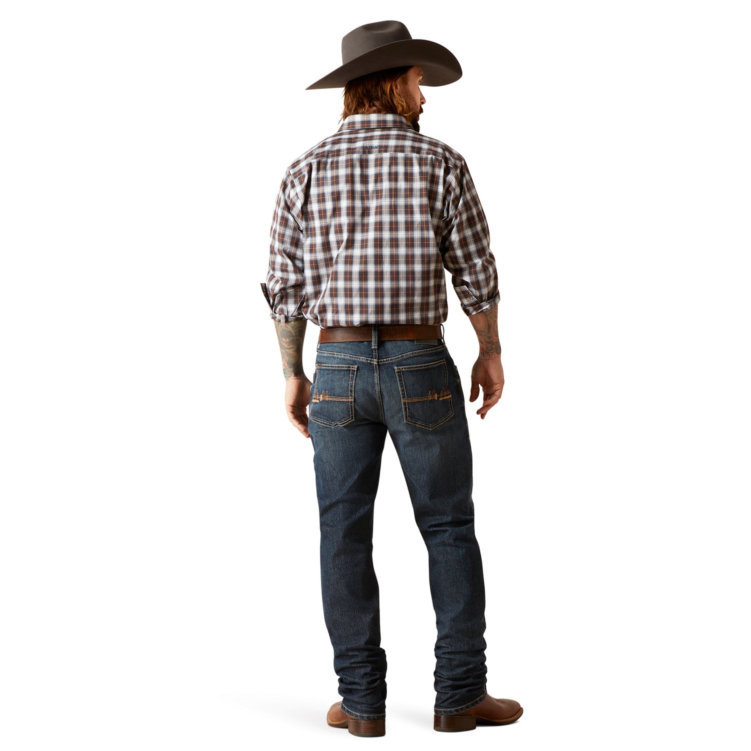 Ariat Men's M4 Relaxed Derek Boot Cut Jean | Academy