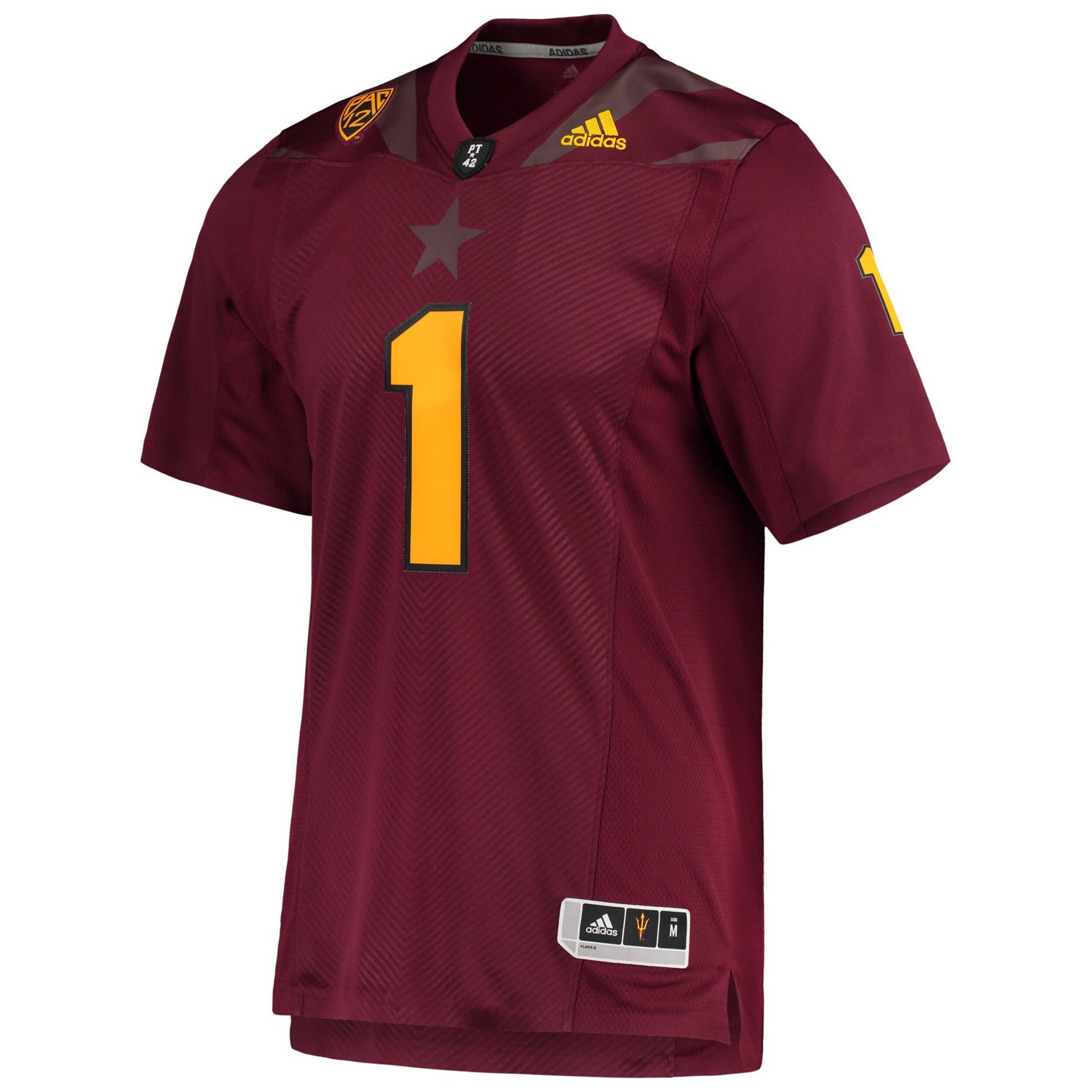 adidas 1 Arizona State Sun Devils Team Premier Football Jersey | Academy