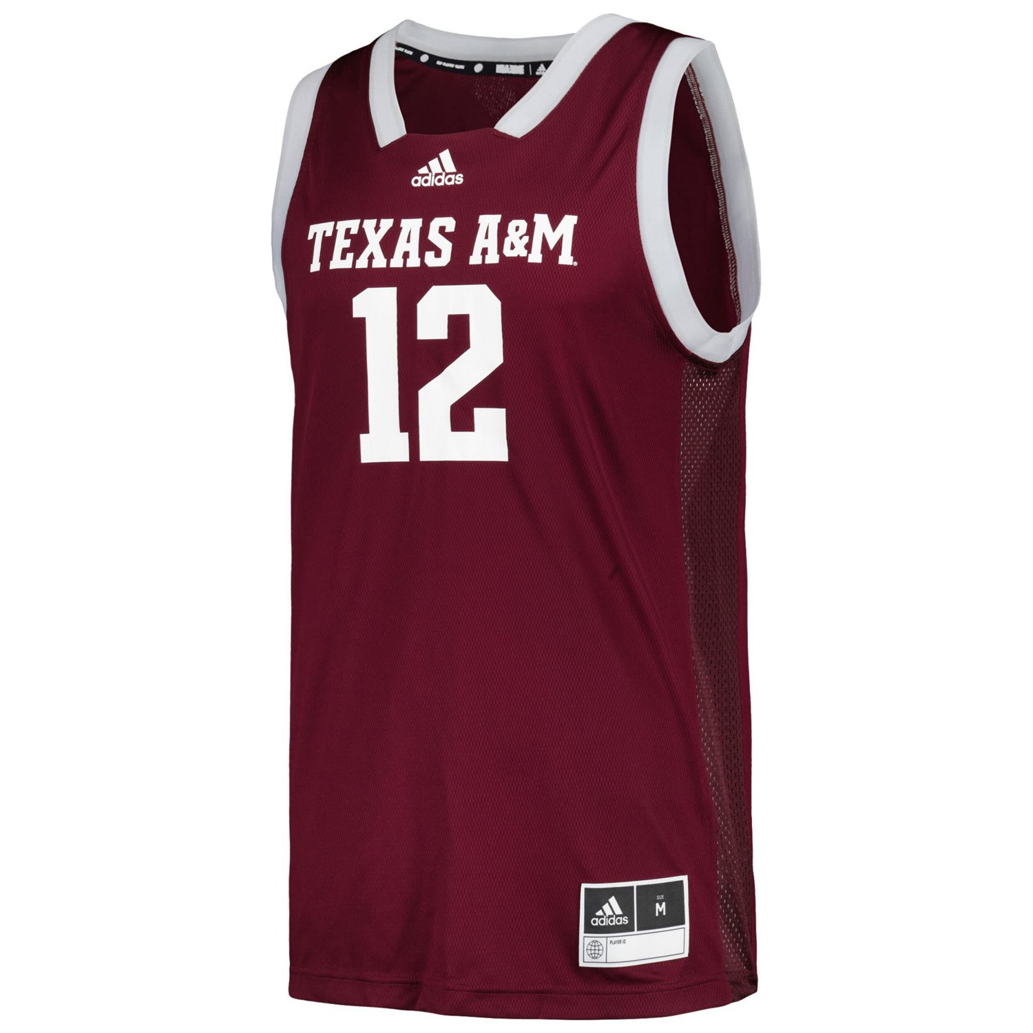adidas 12 Texas AM Aggies Team Swingman Jersey | Academy