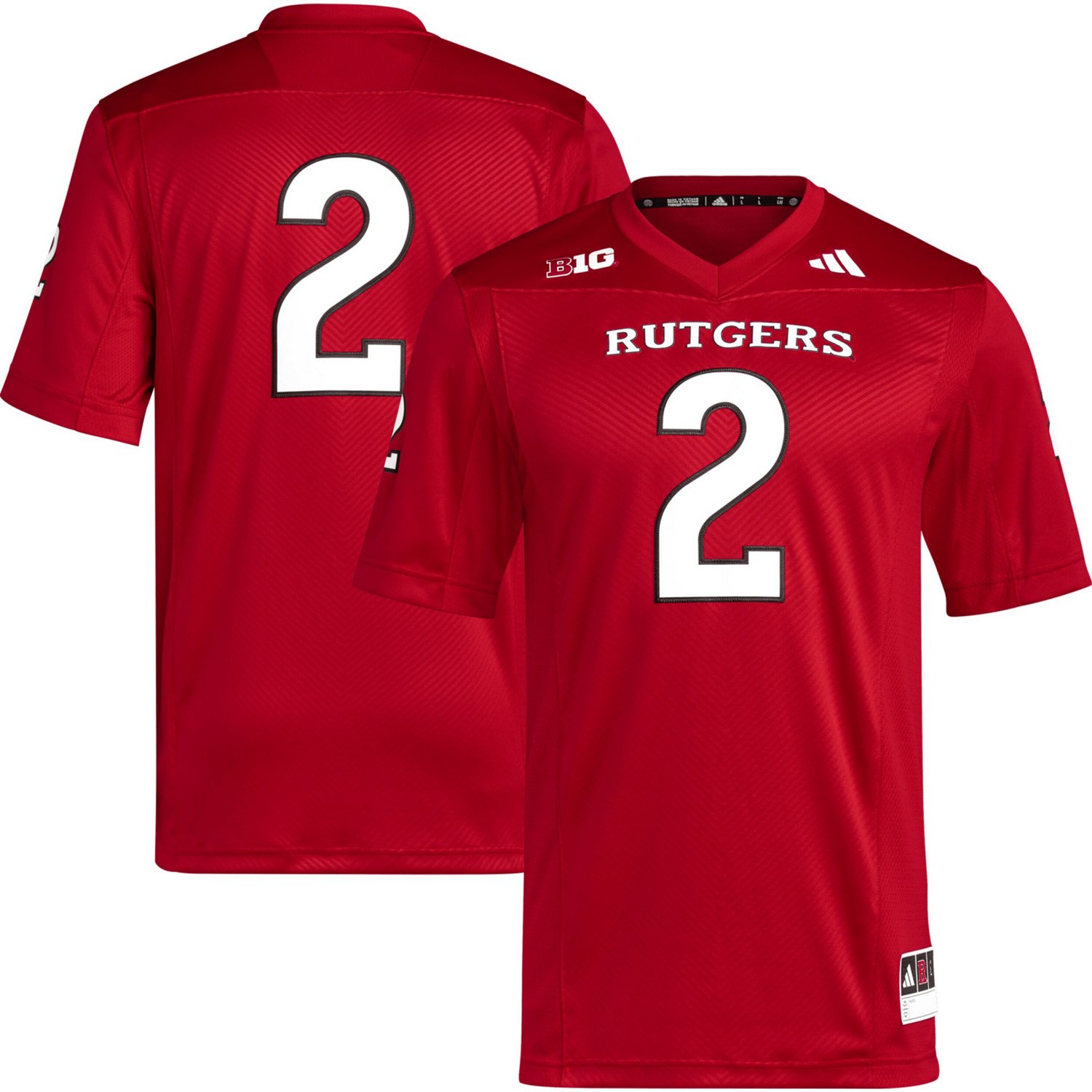 adidas 2 Rutgers Knights Premier Football Jersey | Academy