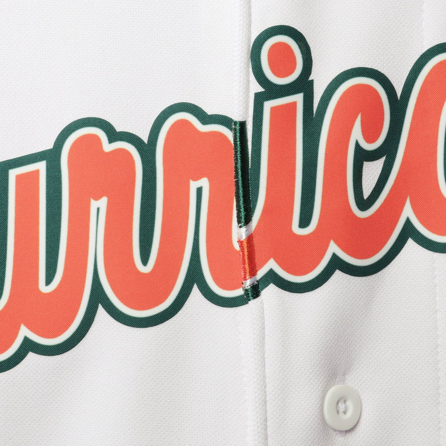 adidas Miami Hurricanes Replica Baseball Jersey | Academy