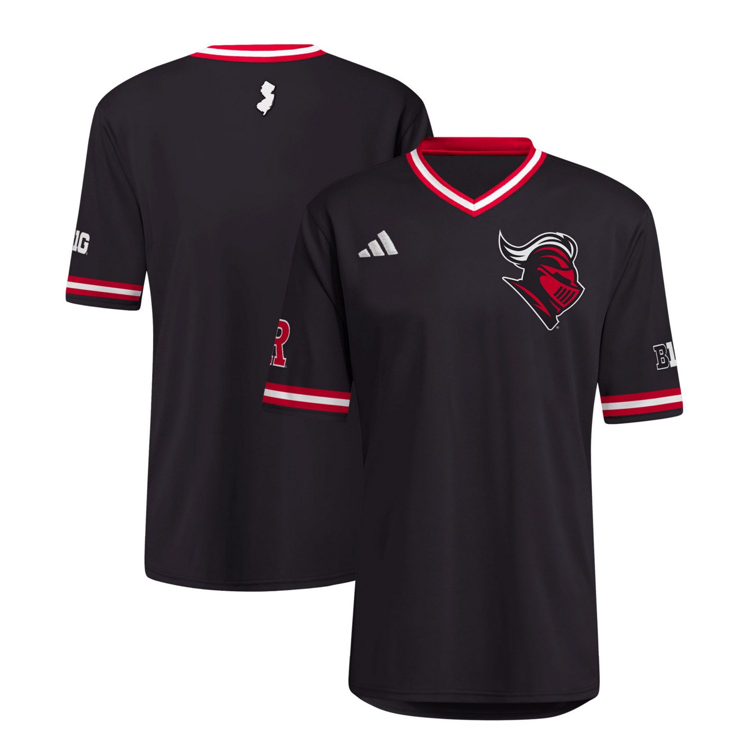 adidas Rutgers Scarlet Knights Replica Baseball Jersey | Academy