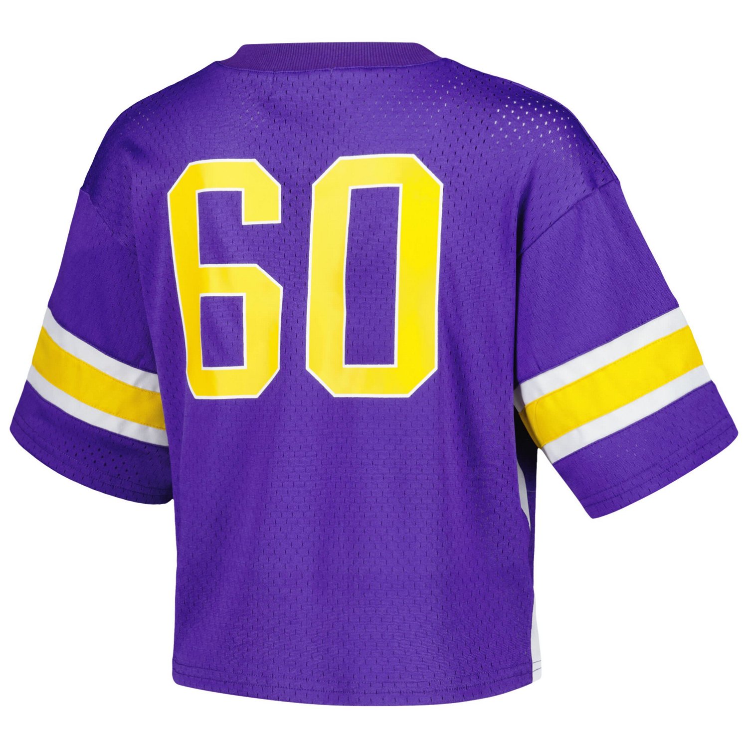 Established Co LSU Tigers Fashion Boxy Cropped Football Jersey | Academy