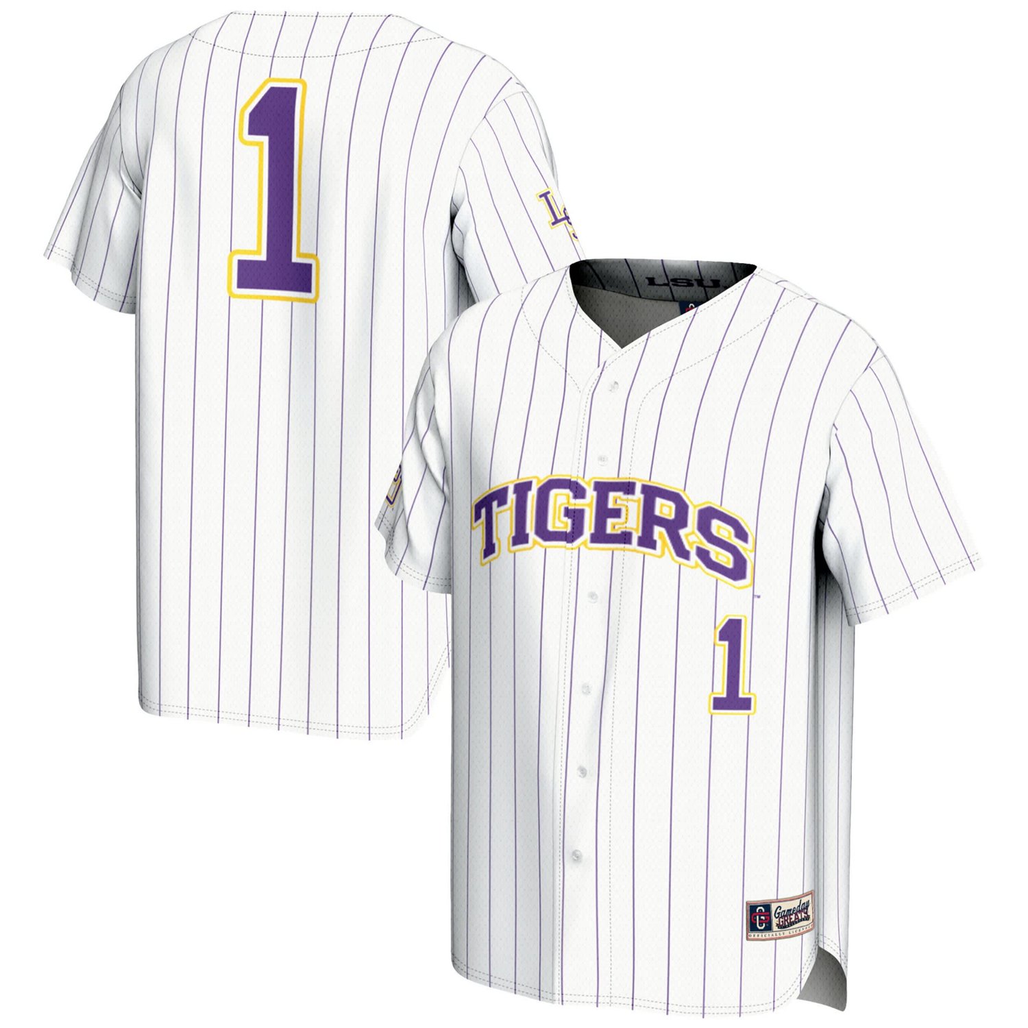 GameDay Greats 1 LSU Tigers Lightweight Baseball Jersey | Academy