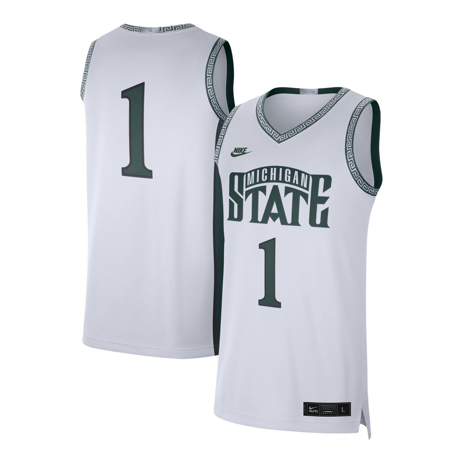 Jordan Brand 1 Michigan State Spartans Limited Authentic Jersey | Academy