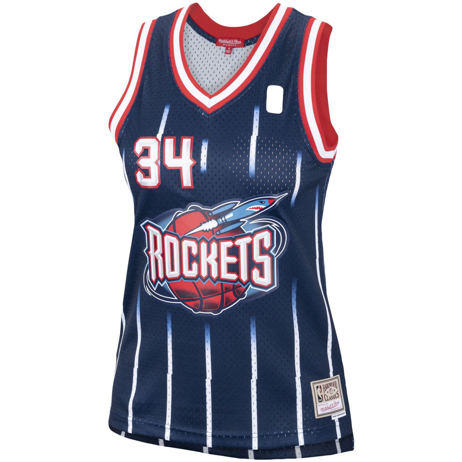 Mitchell Ness Hakeem Olajuwon Houston Rockets Hardwood Classics
