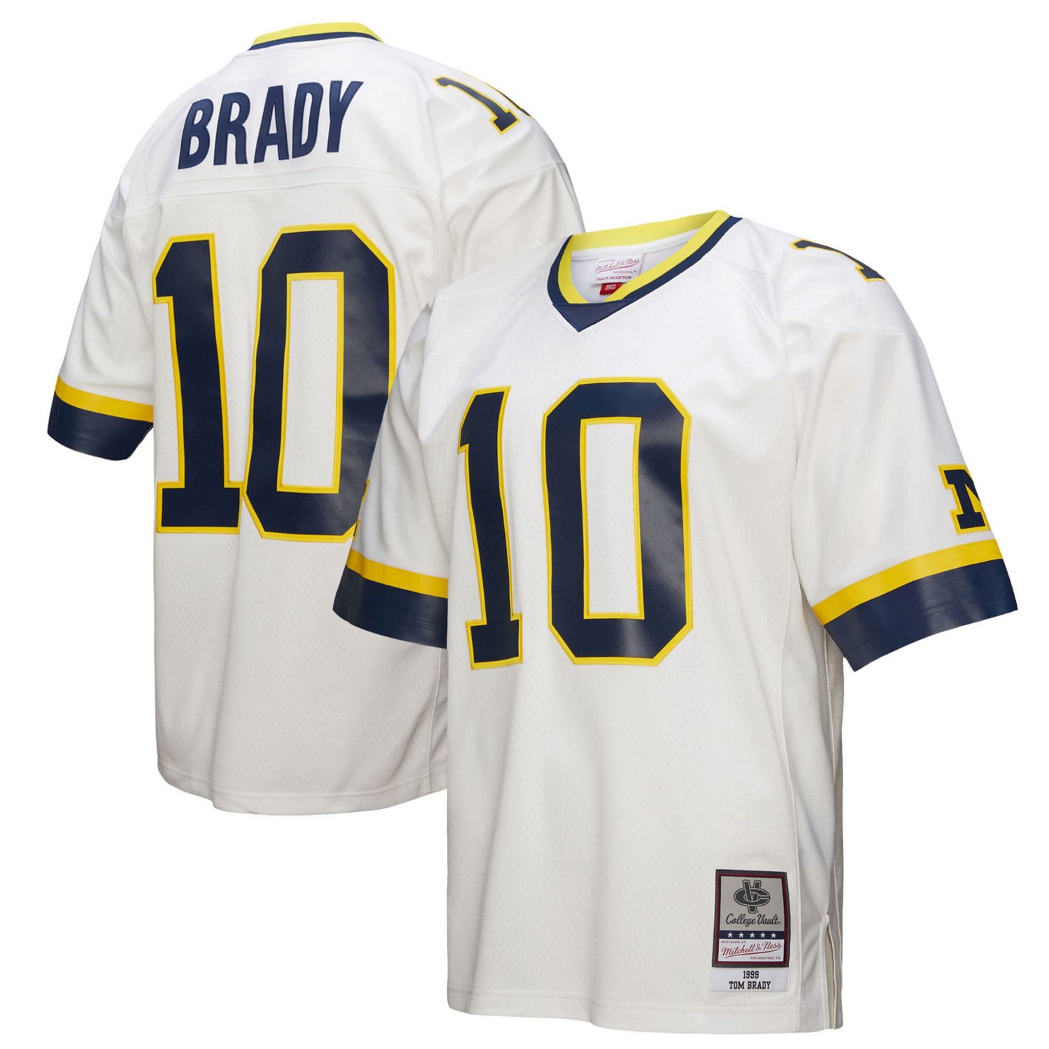 Mitchell Ness Tom Brady Michigan Wolverines 1999 Legacy Jersey | Academy