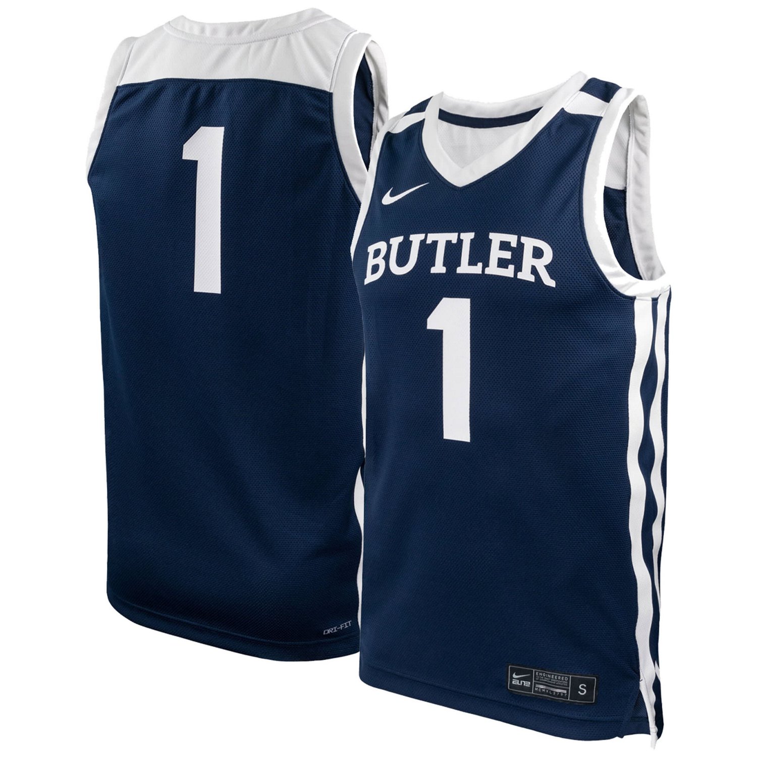 Nike 1 Butler Bulldogs Replica Basketball Jersey | Academy