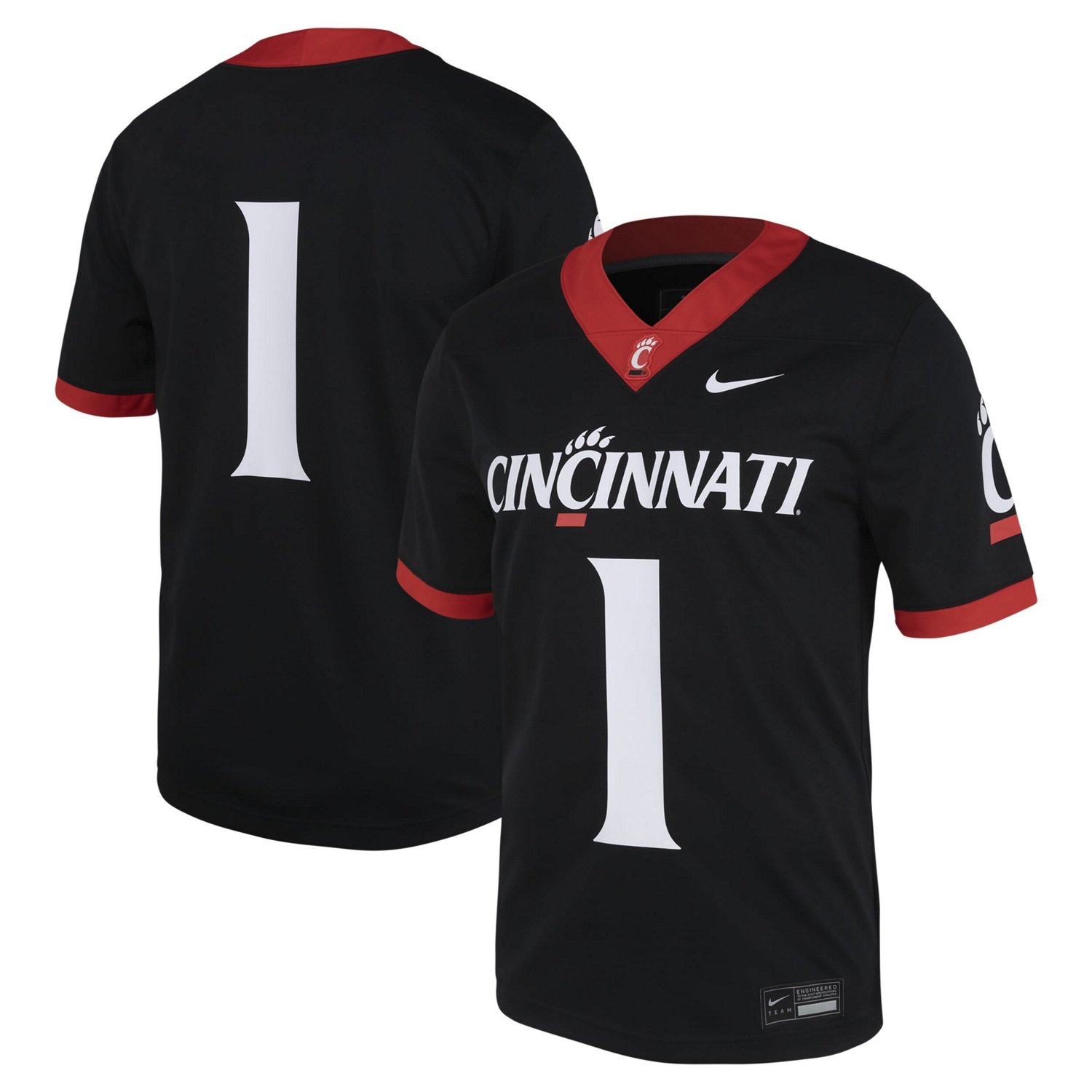 Nike 1 Cincinnati Bearcats Untouchable Football Jersey | Academy