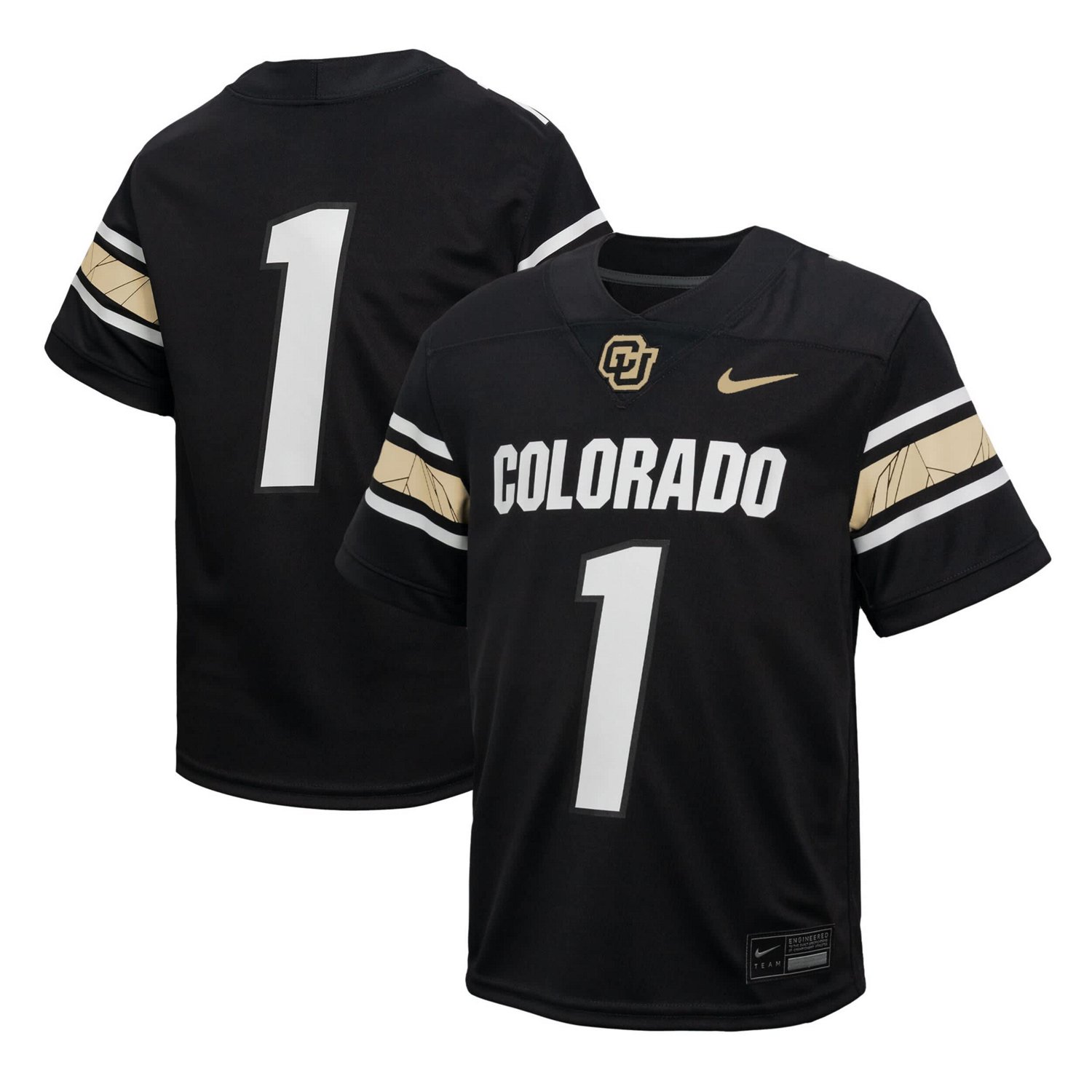 Nike 1 Colorado Buffaloes Throwback Untouchable Replica Football Jersey ...