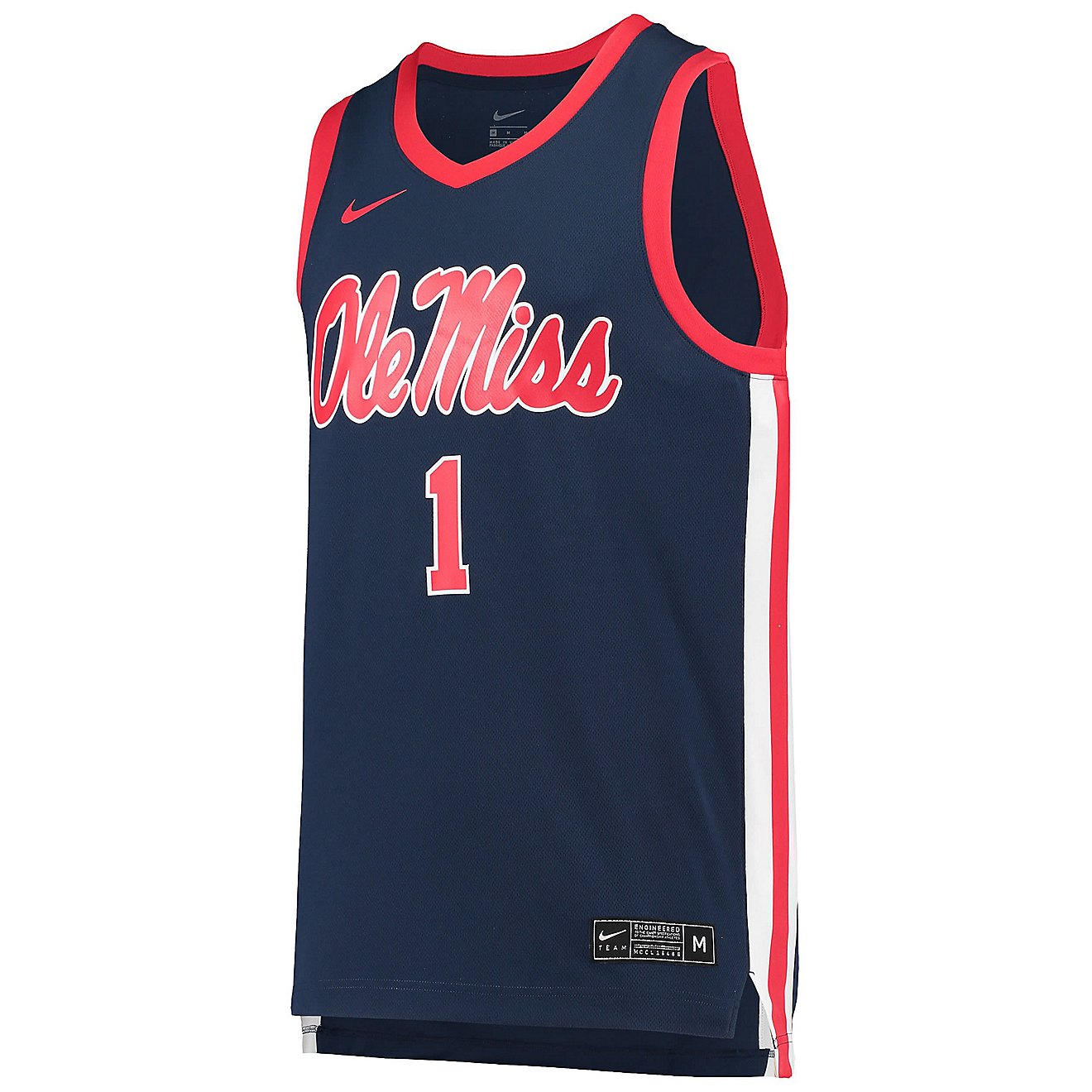 Nike 1 Ole Miss Rebels Replica Basketball Jersey | Academy Nike 1 Ole Miss Rebels Replica Basketball Jersey | Academy