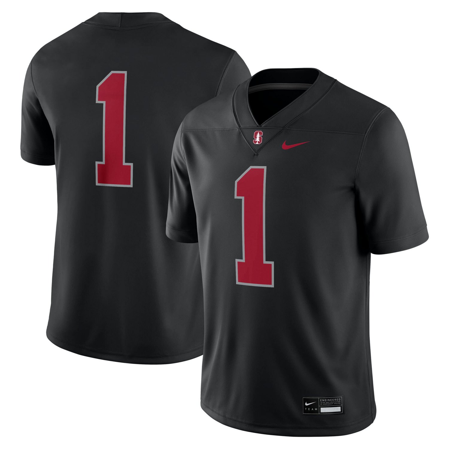 Nike 1 Stanford Cardinal Alternate Game Jersey | Academy