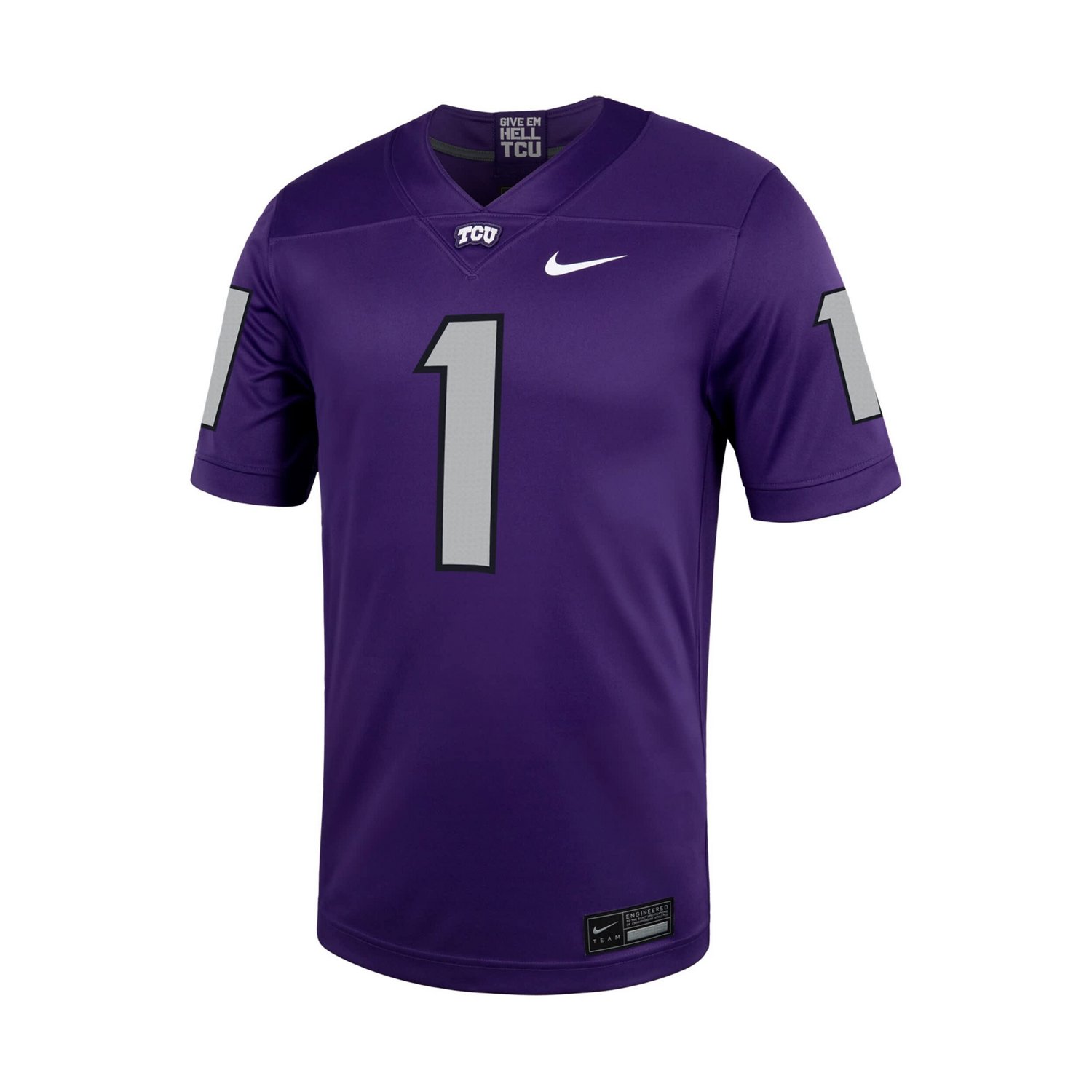 Nike 1 TCU Horned Frogs Untouchable Football Jersey | Academy