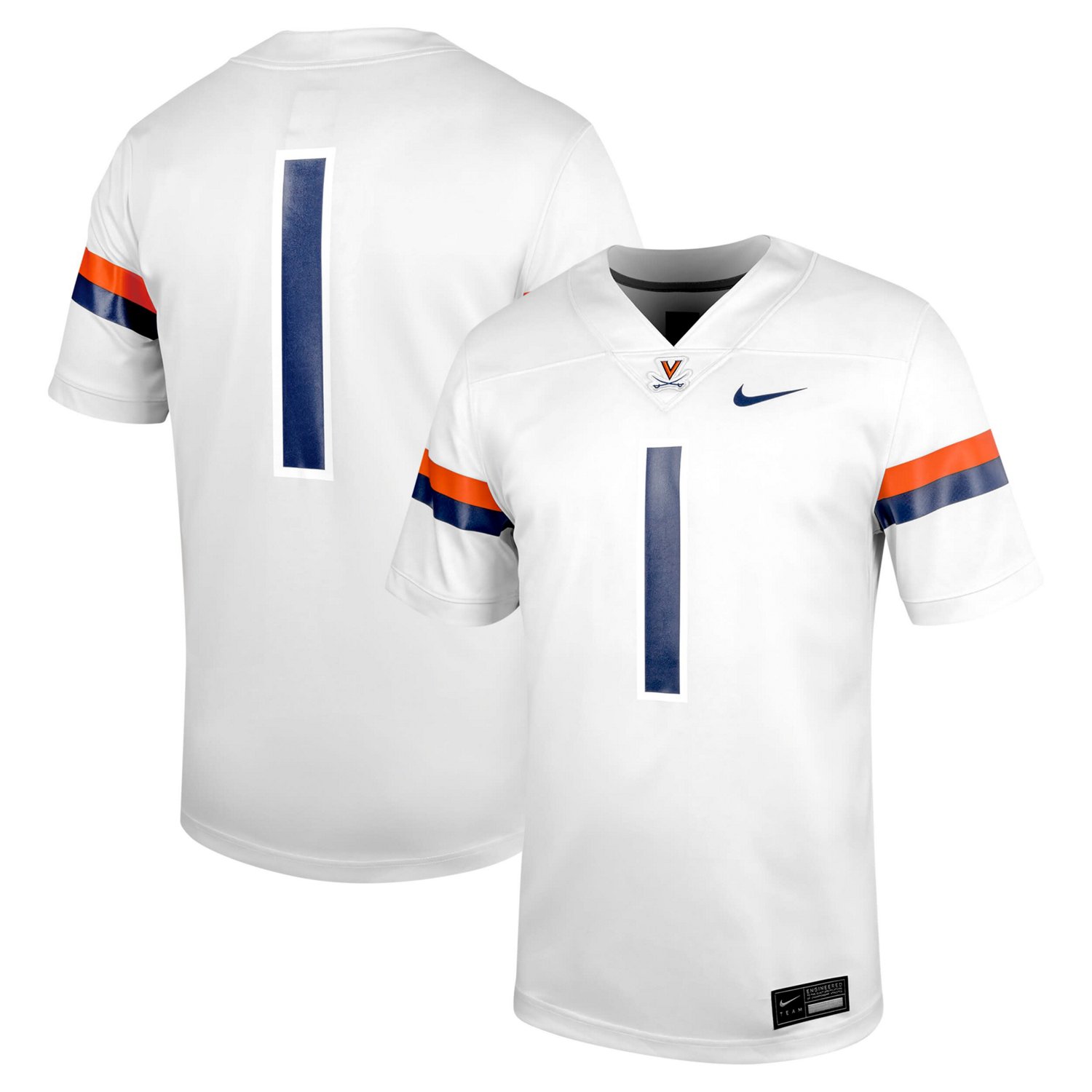 Nike 1 Virginia Cavaliers Untouchable Football Jersey | Academy