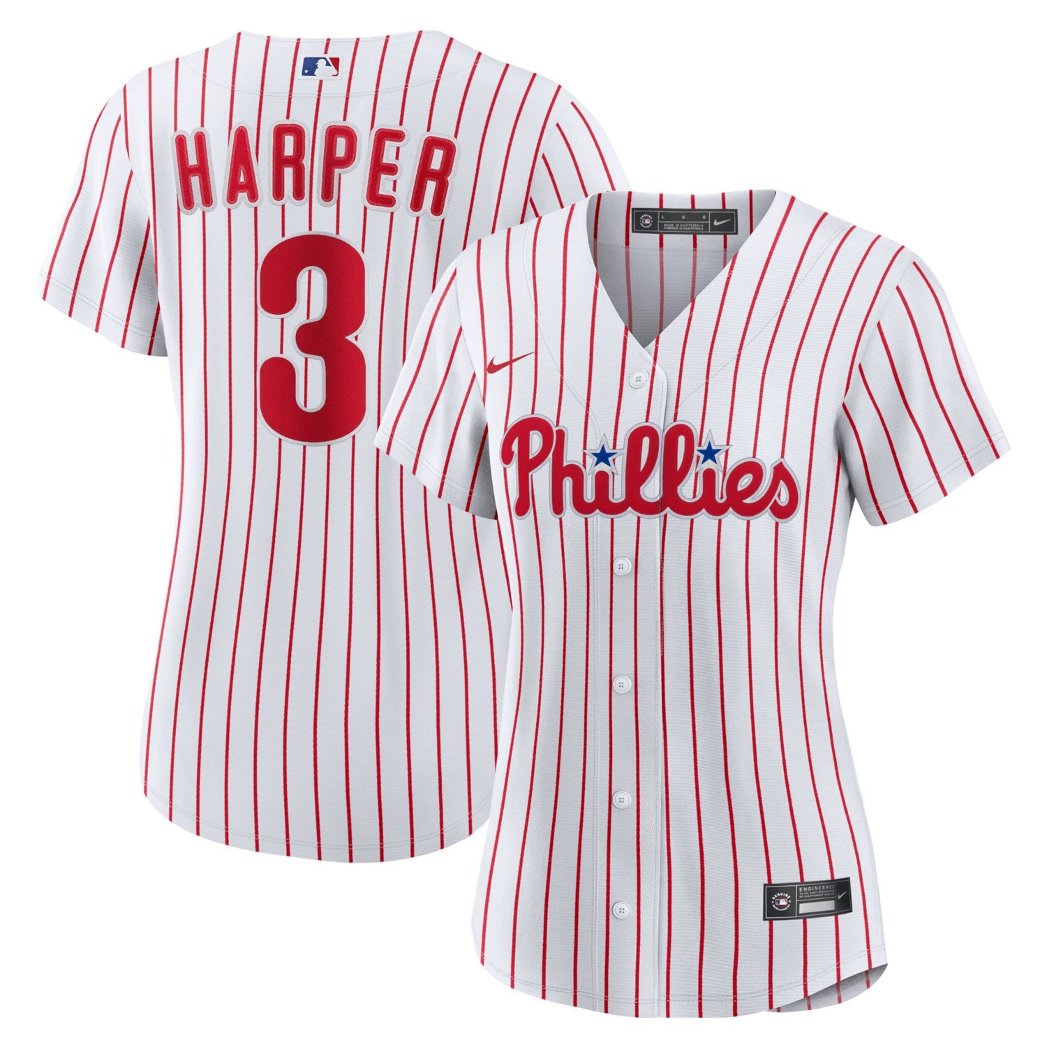 Nike Bryce Harper Philadelphia Phillies Home Replica Player Jersey ...