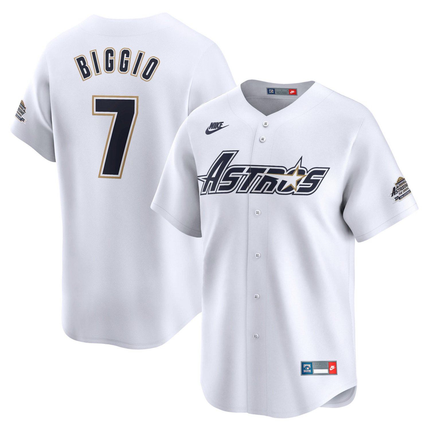 Nike Craig Biggio Houston Astros Throwback Cooperstown Collection ...