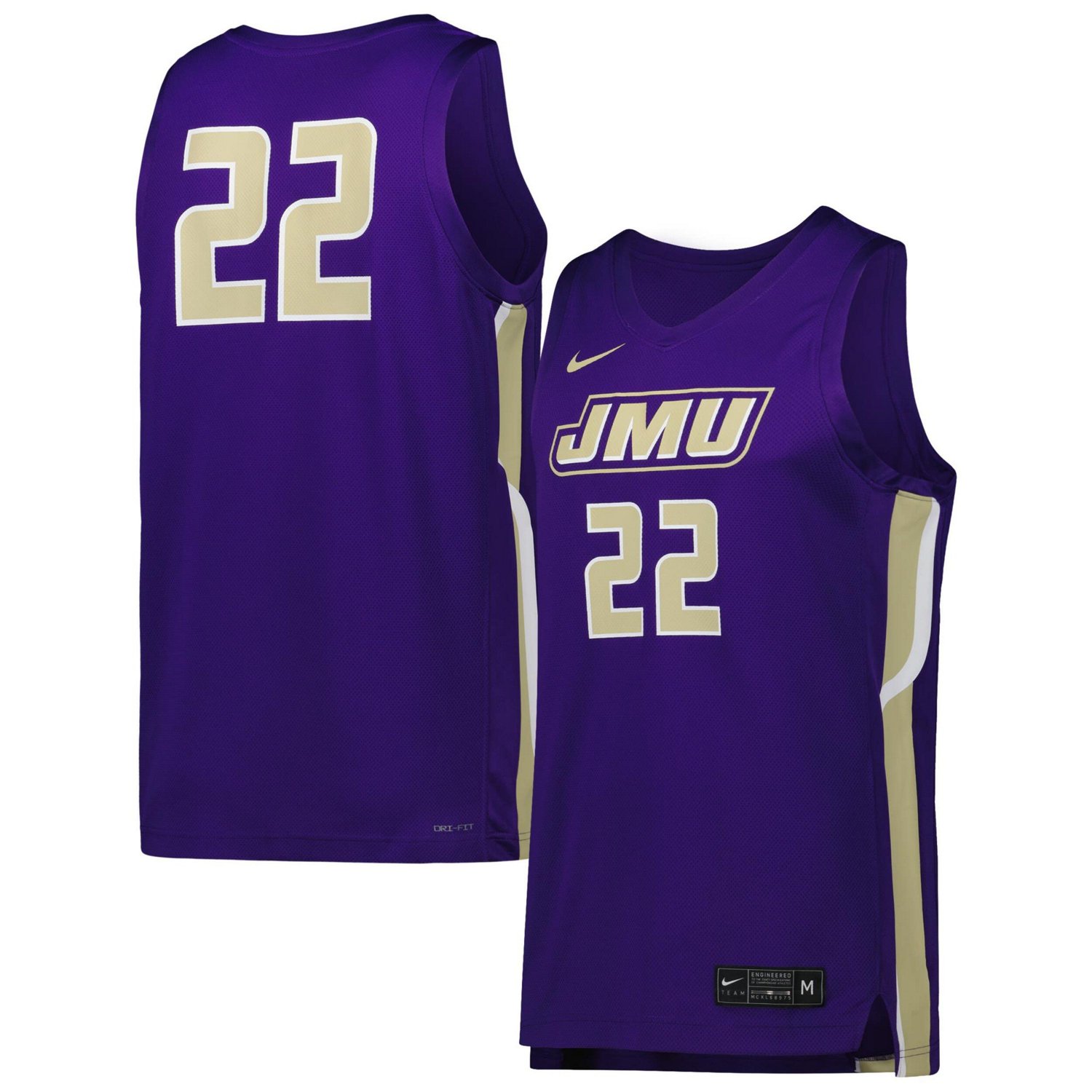 Nike James Madison Dukes Replica Basketball Jersey | Academy