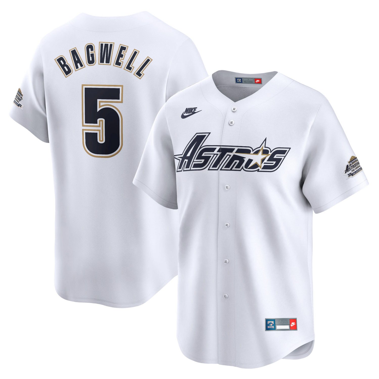 Nike Jeff Bagwell Houston Astros Throwback Cooperstown Collection ...