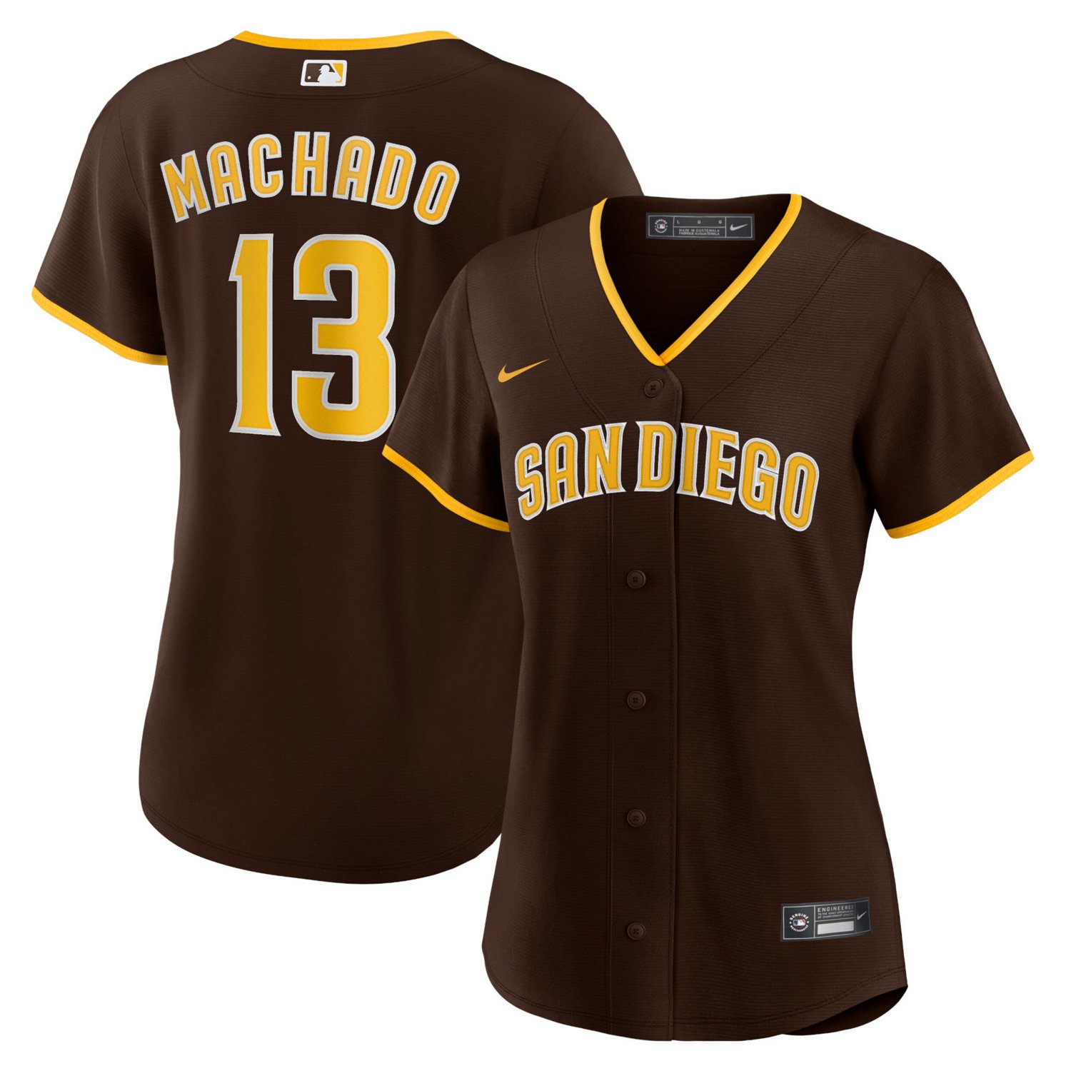 Nike Manny Machado San Diego Padres Road Replica Player Jersey | Academy