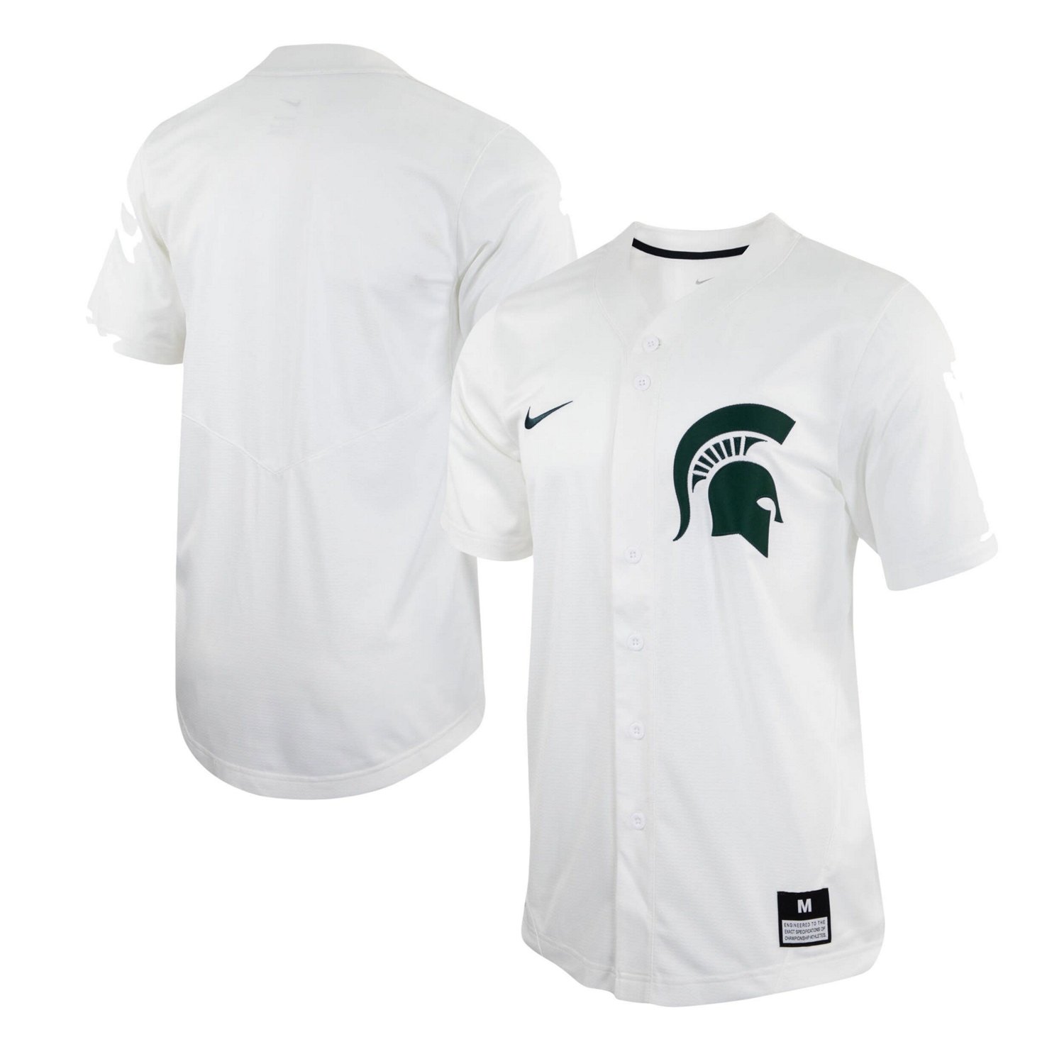 Nike Michigan State Spartans Replica Baseball Jersey | Academy