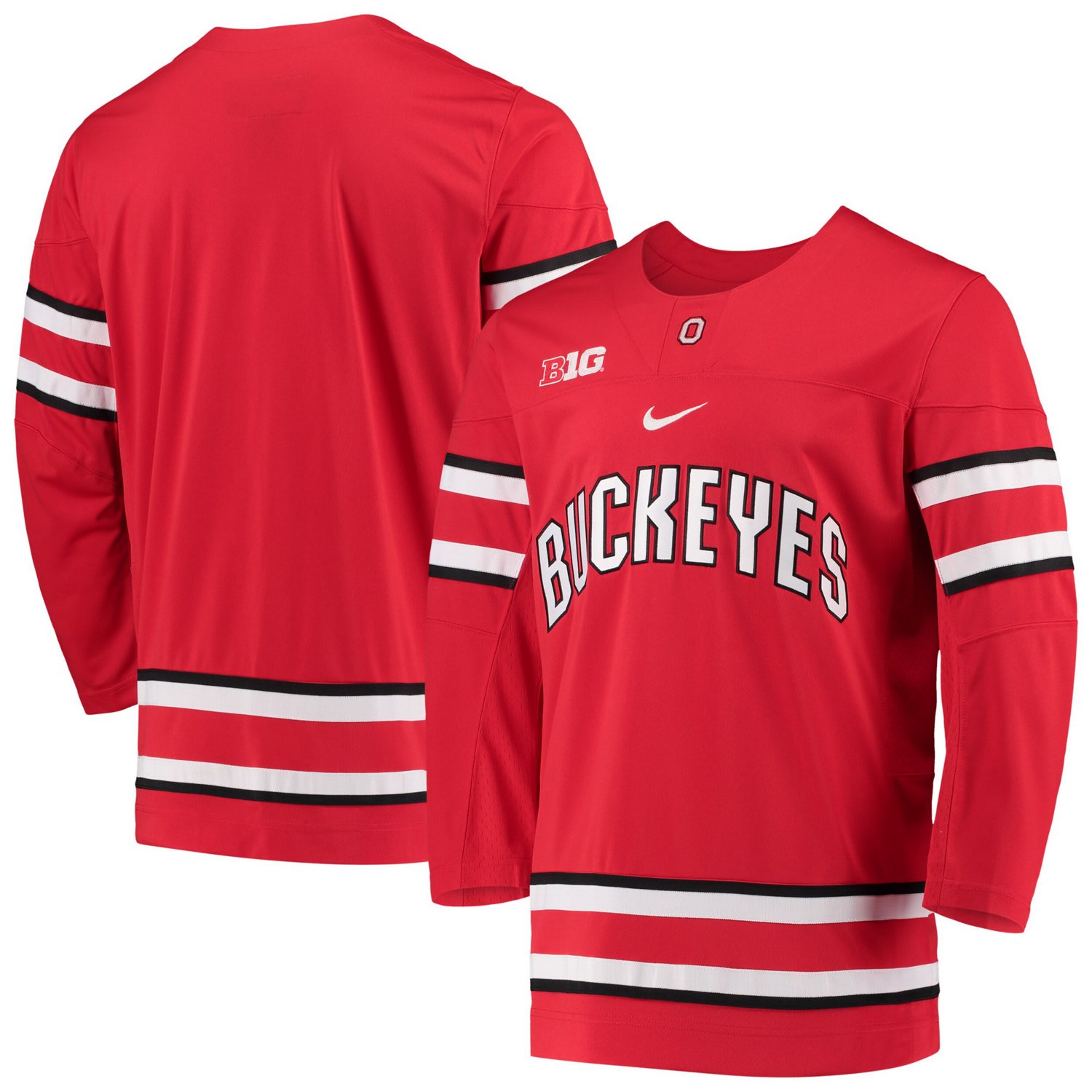 Nike Ohio State Buckeyes Replica Team Hockey Jersey | Academy
