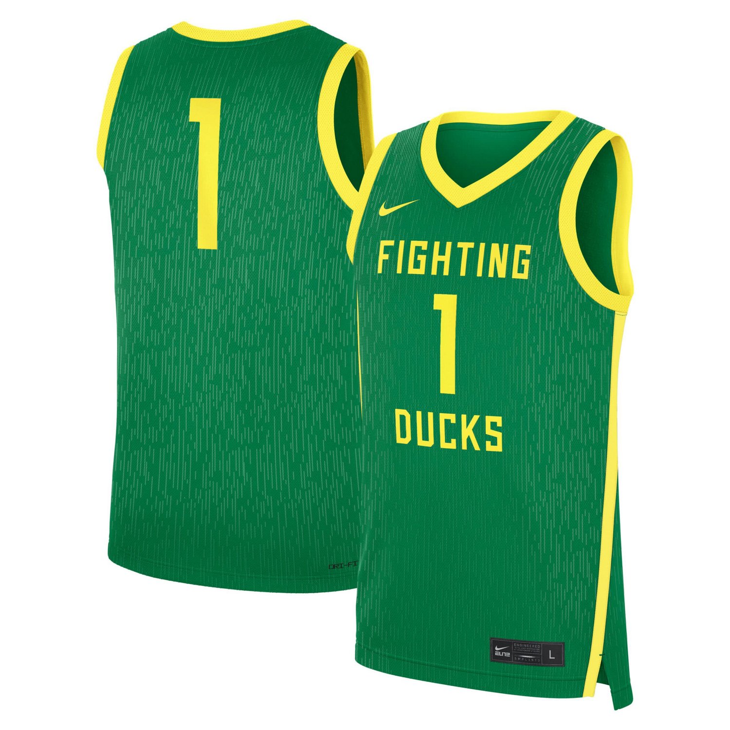 Nike Oregon Ducks Road Replica Basketball Jersey | Academy