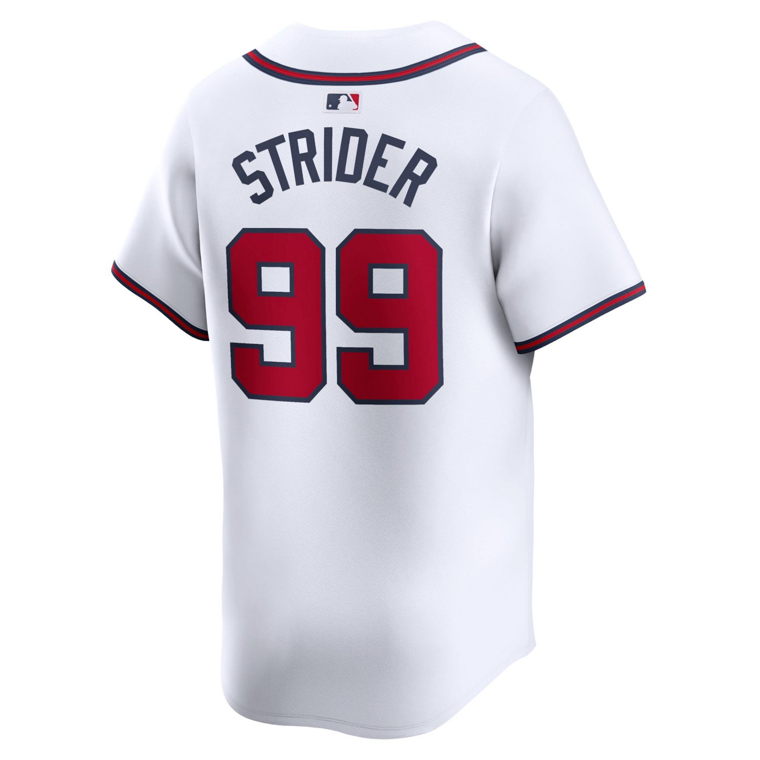 Nike Spencer Strider Atlanta Braves Home Limited Player Jersey | Academy