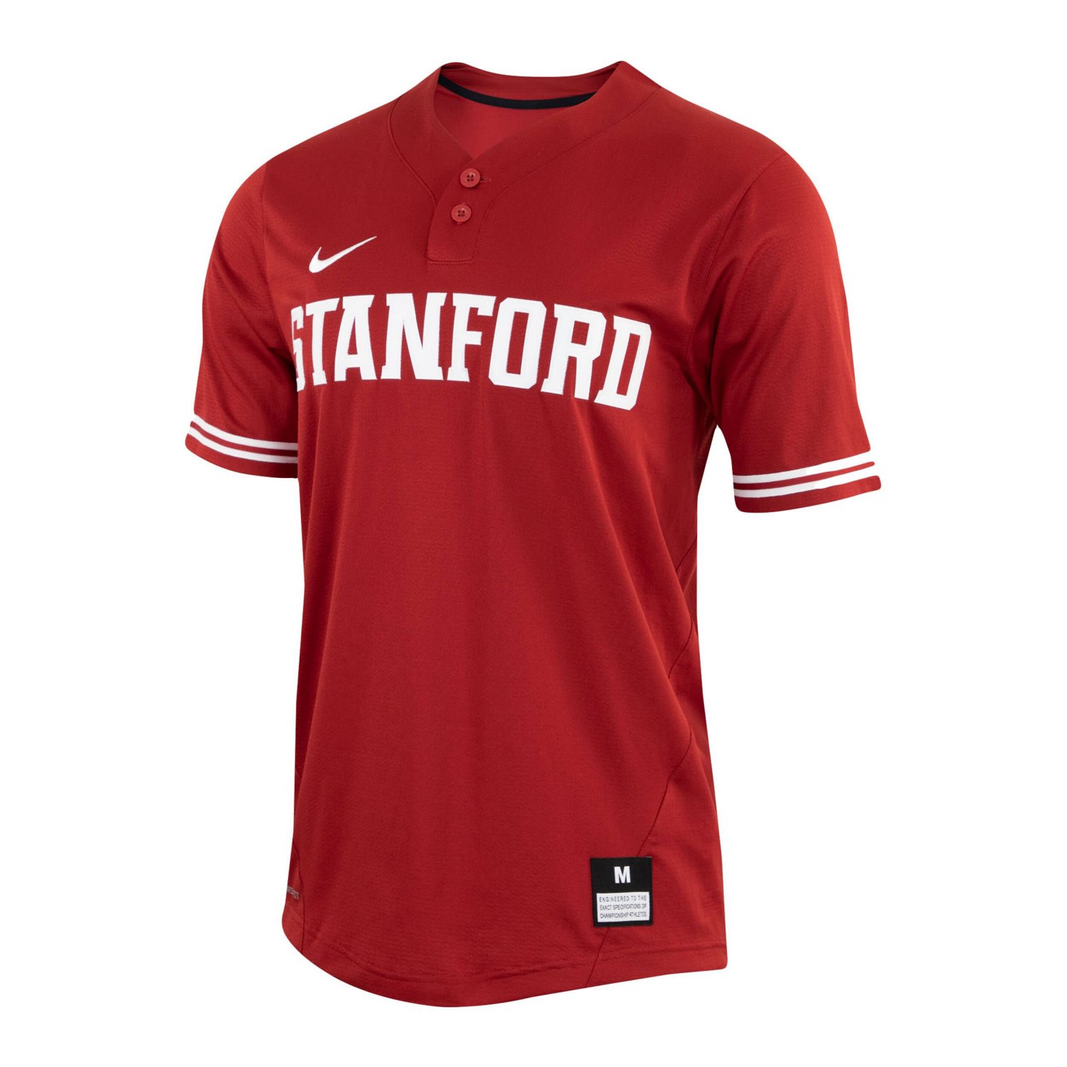 Nike Stanford Cardinal Two-Button Replica Baseball Jersey | Academy