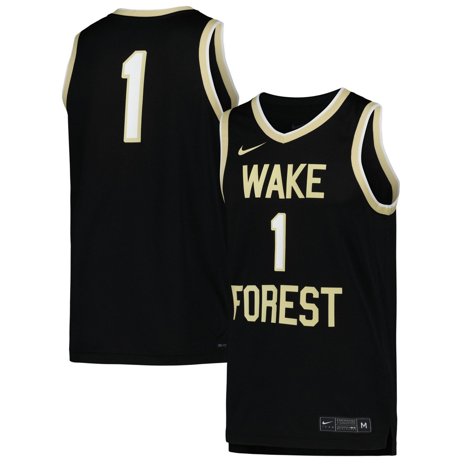Nike Wake Forest Demon Deacons Replica Basketball Jersey | Academy