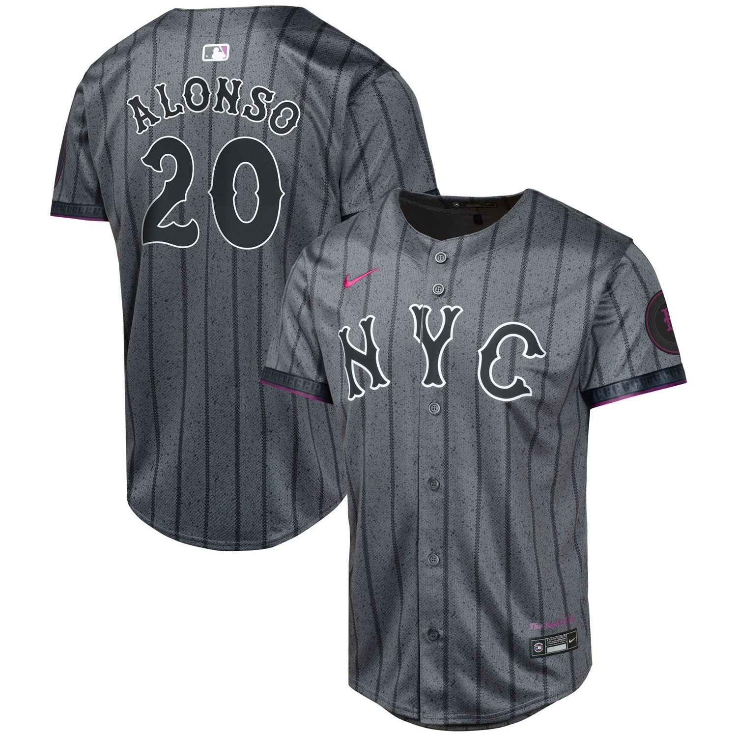 Nike Youth New York Mets New Limited City Connect Player Jersey Pete ...