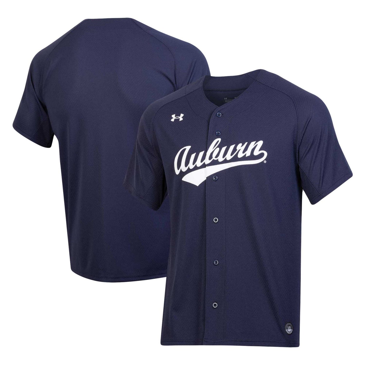 Under Armour Auburn Tigers Replica Baseball Jersey | Academy