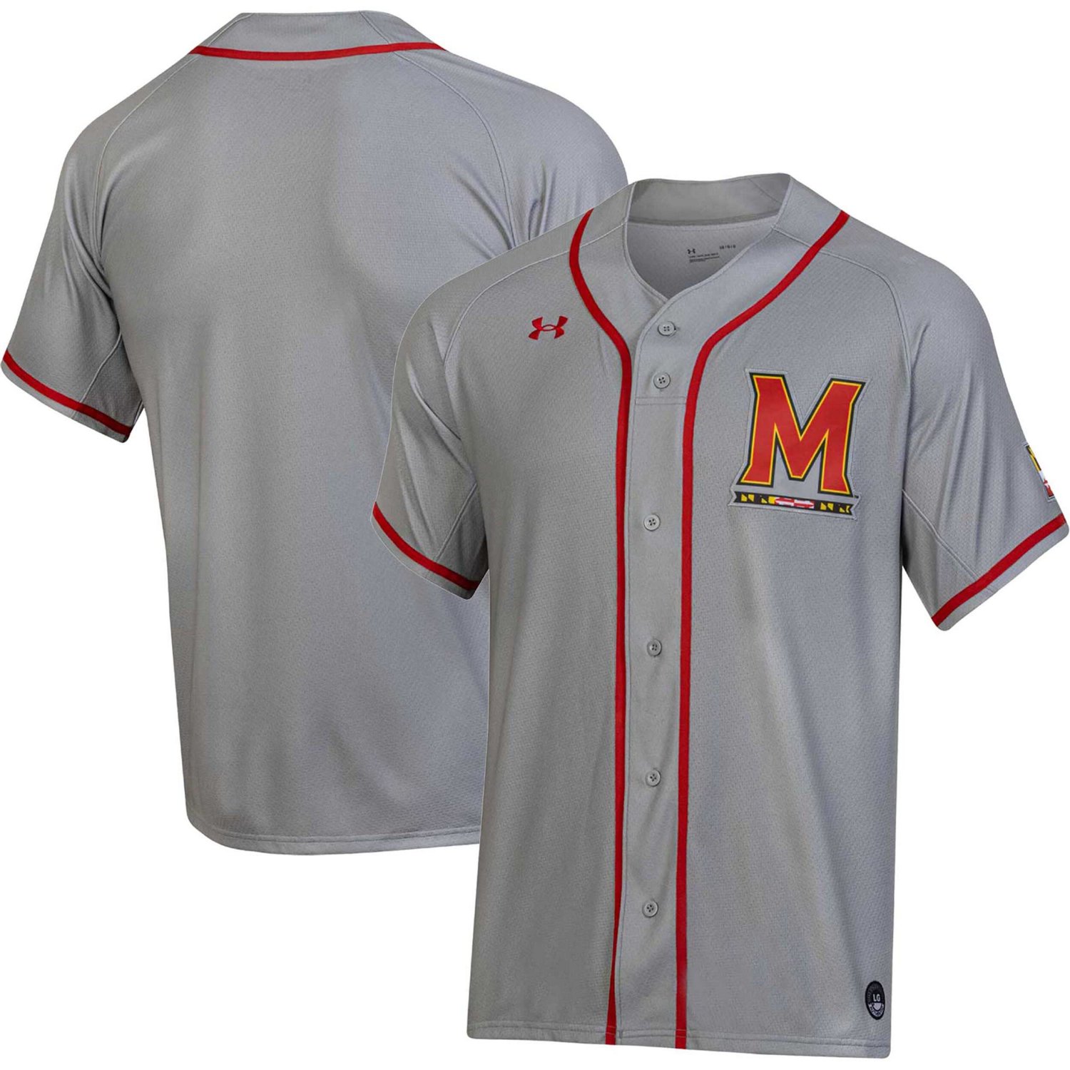 Under Armour Maryland Terrapins Replica Baseball Jersey | Academy