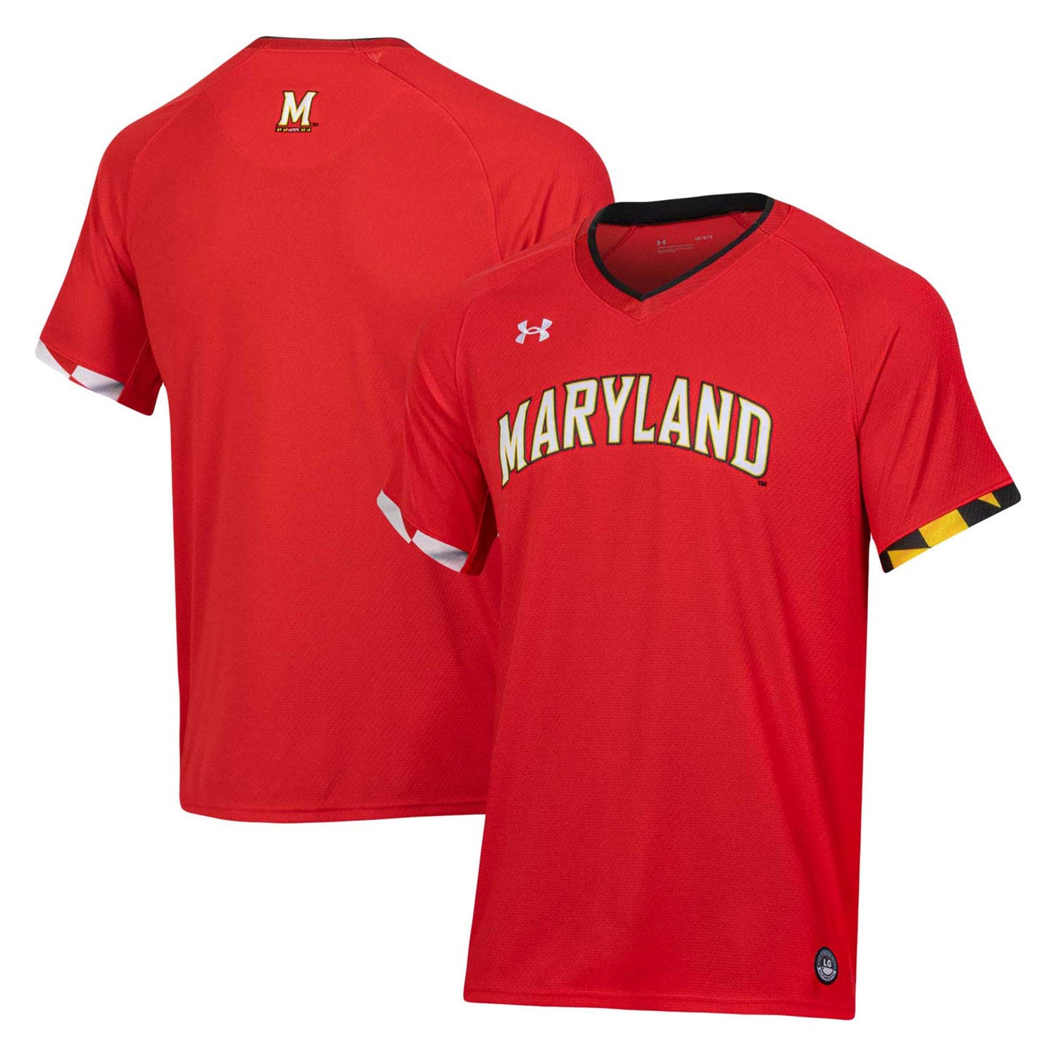 Under Armour Maryland Terrapins Softball V-Neck Jersey | Academy