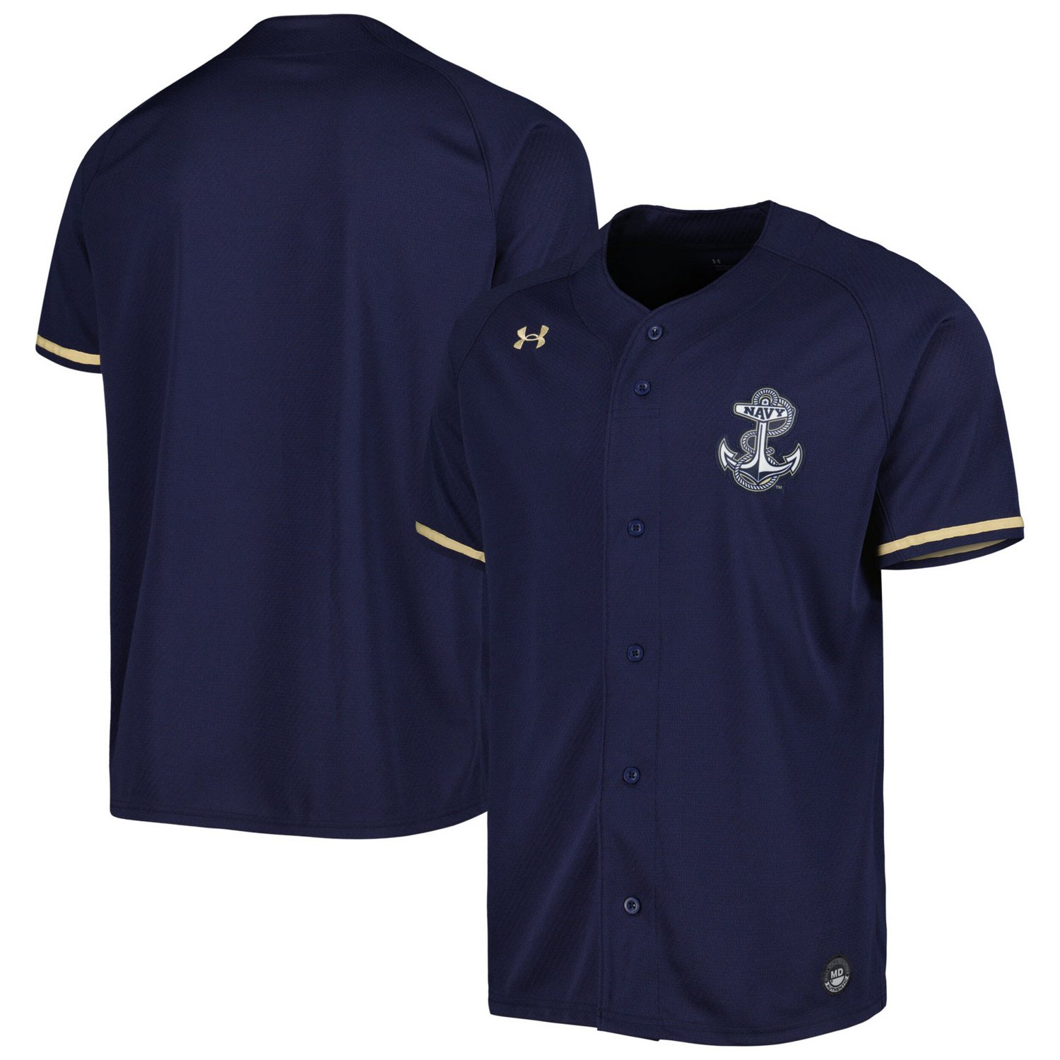Under Armour Midshipmen Replica Baseball Jersey | Academy