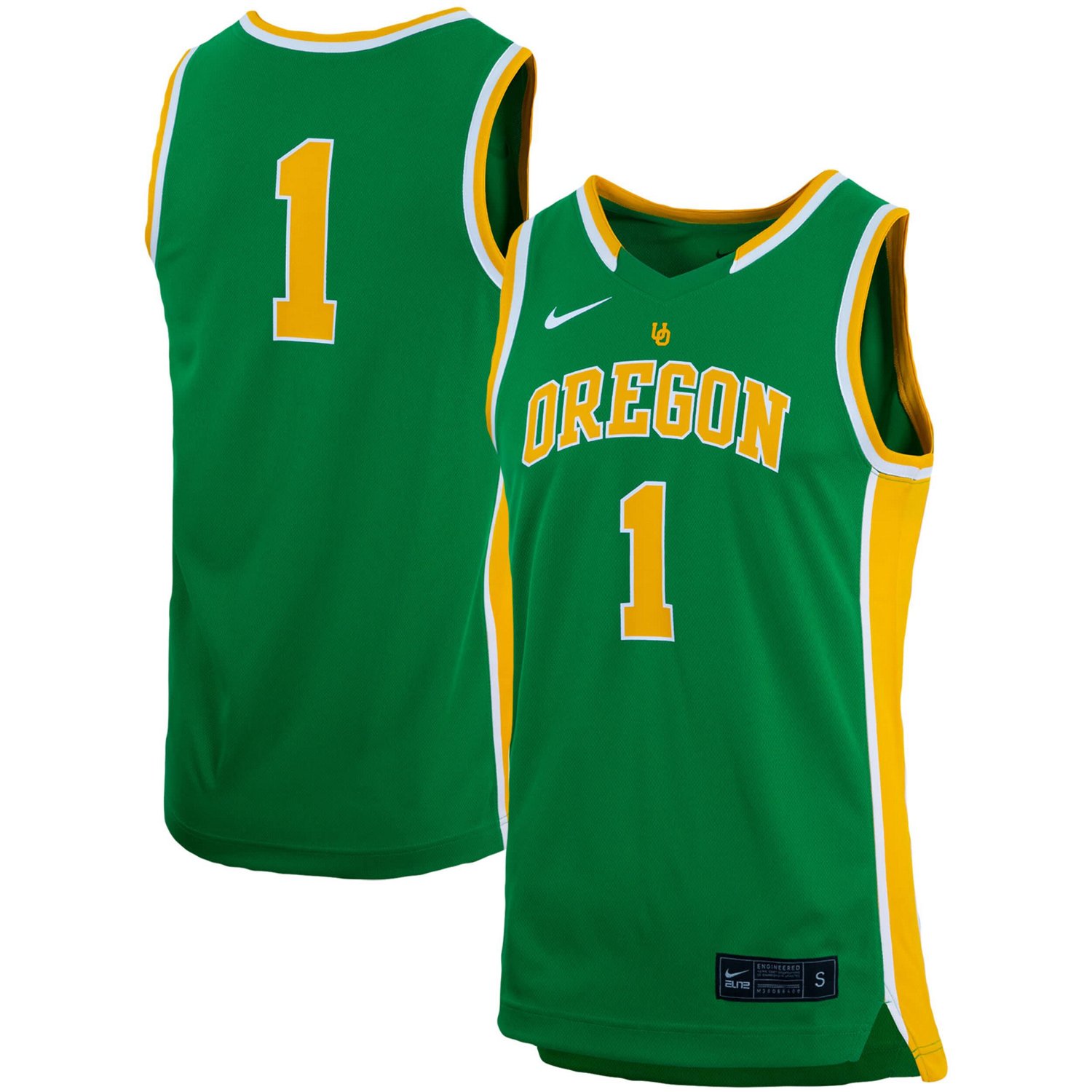 Unisex Nike 1 Oregon Ducks Wo Basketball Throwback Replica Jersey | Academy
