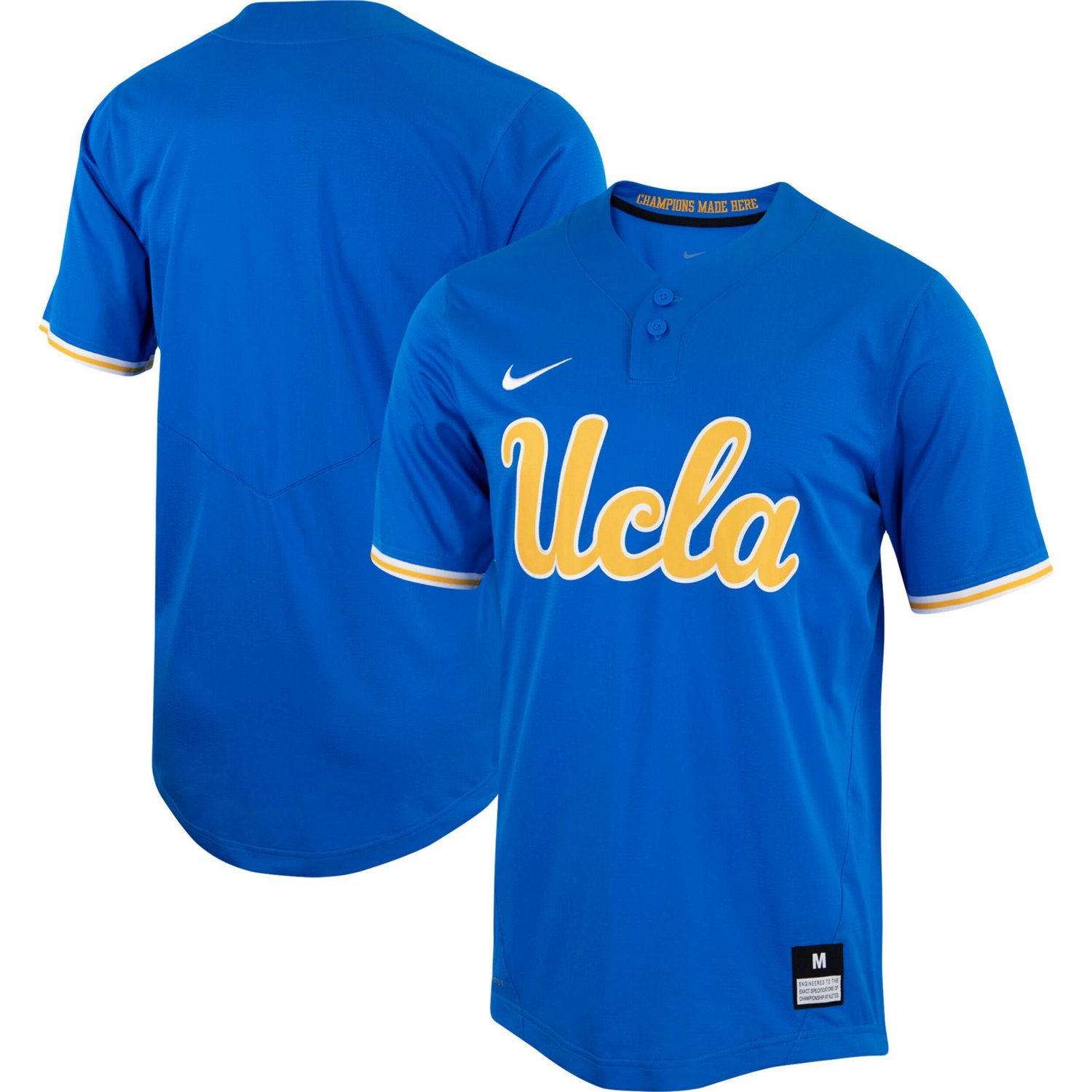 Unisex Nike UCLA Bruins Two-Button Replica Softball Jersey | Academy