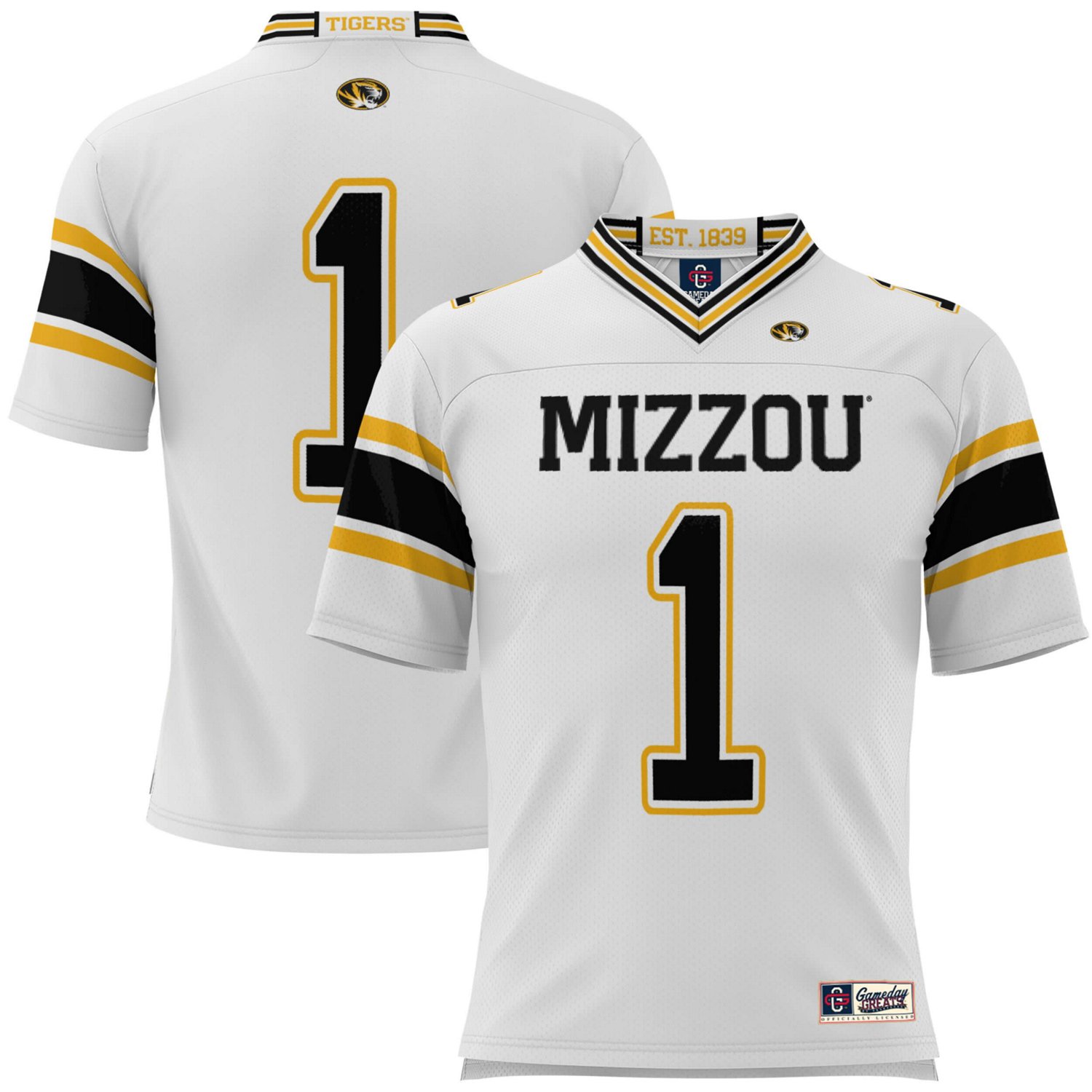 Youth GameDay Greats 1 Missouri Tigers Football Jersey | Academy