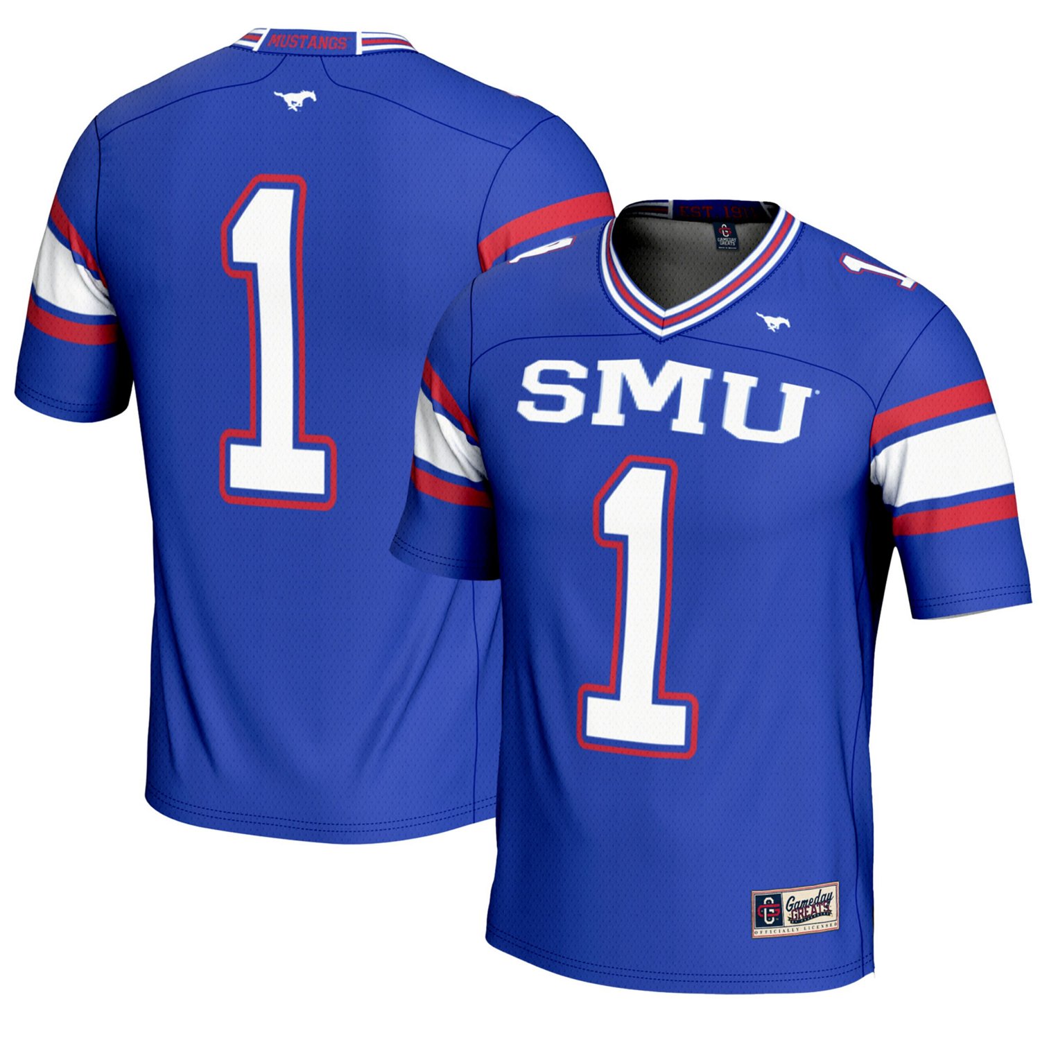 Youth GameDay Greats 1 SMU Mustangs Endzone Football Jersey | Academy