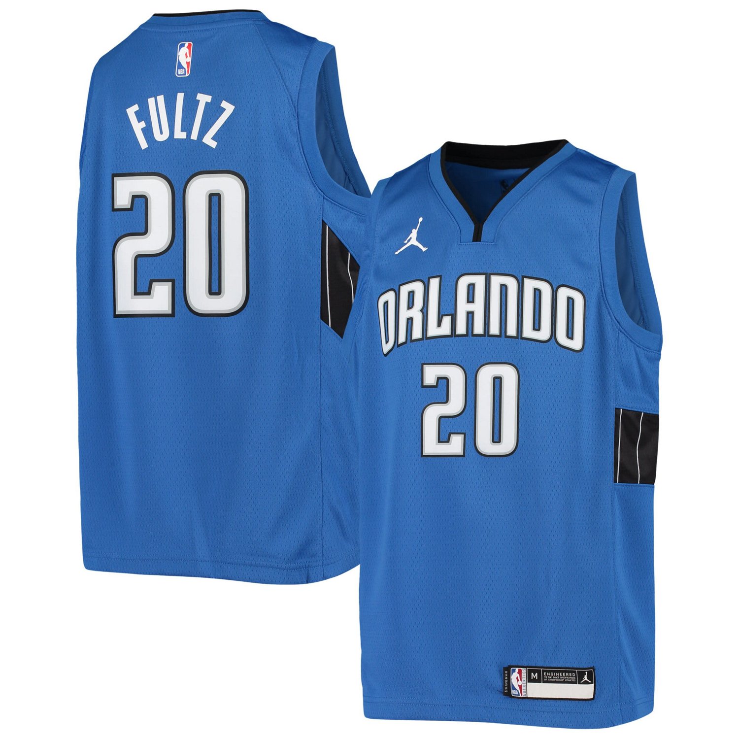 Youth Jordan Brand Markelle Fultz Orlando Magic 2020/21 Swingman Jersey ...
