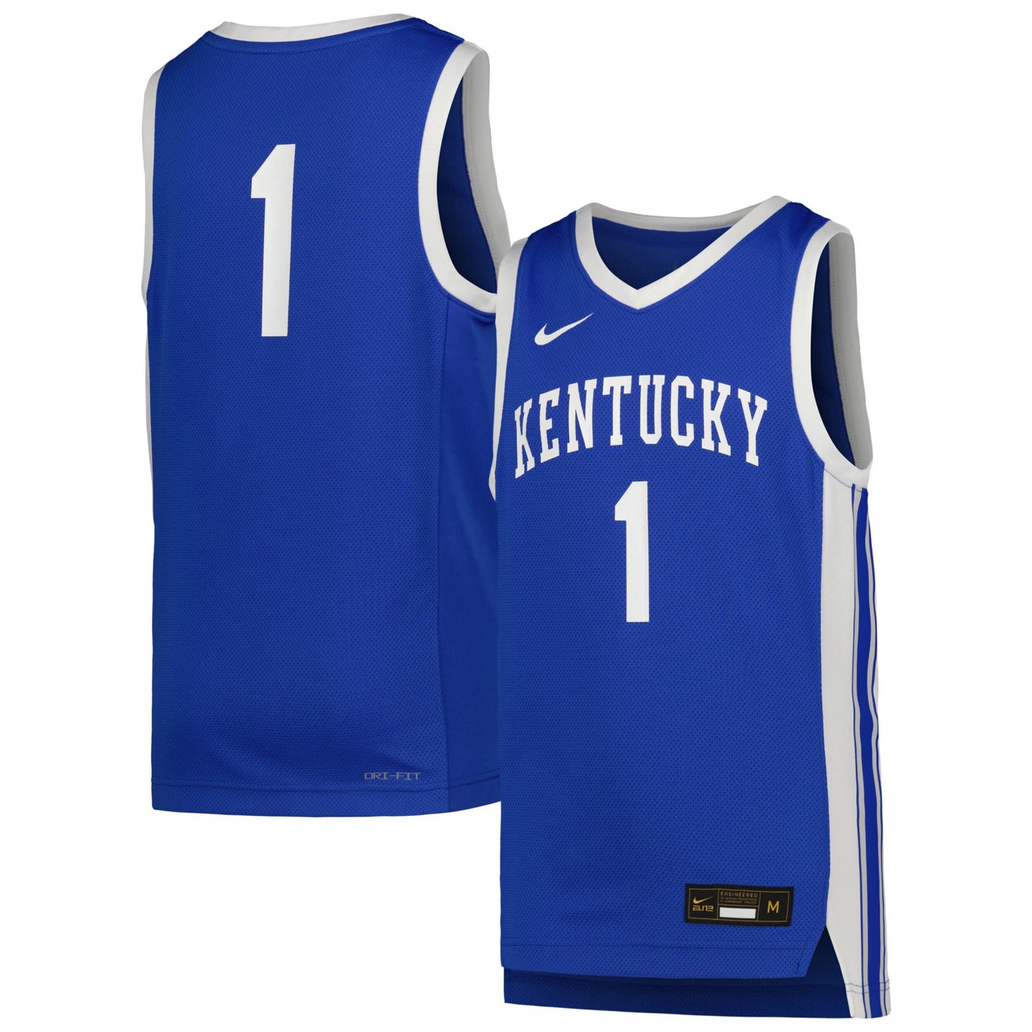 Youth Nike 1 Kentucky Wildcats Icon Replica Basketball Jersey | Academy