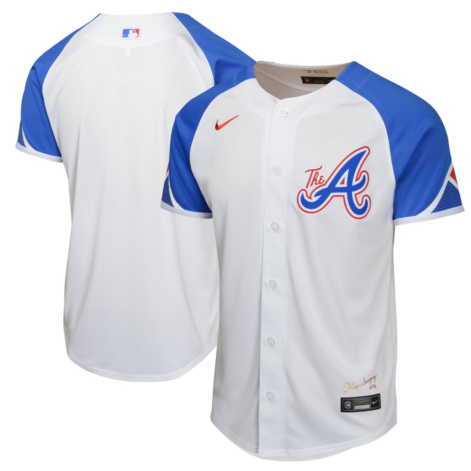 Youth Nike Atlanta Braves City Connect Limited Jersey | Academy