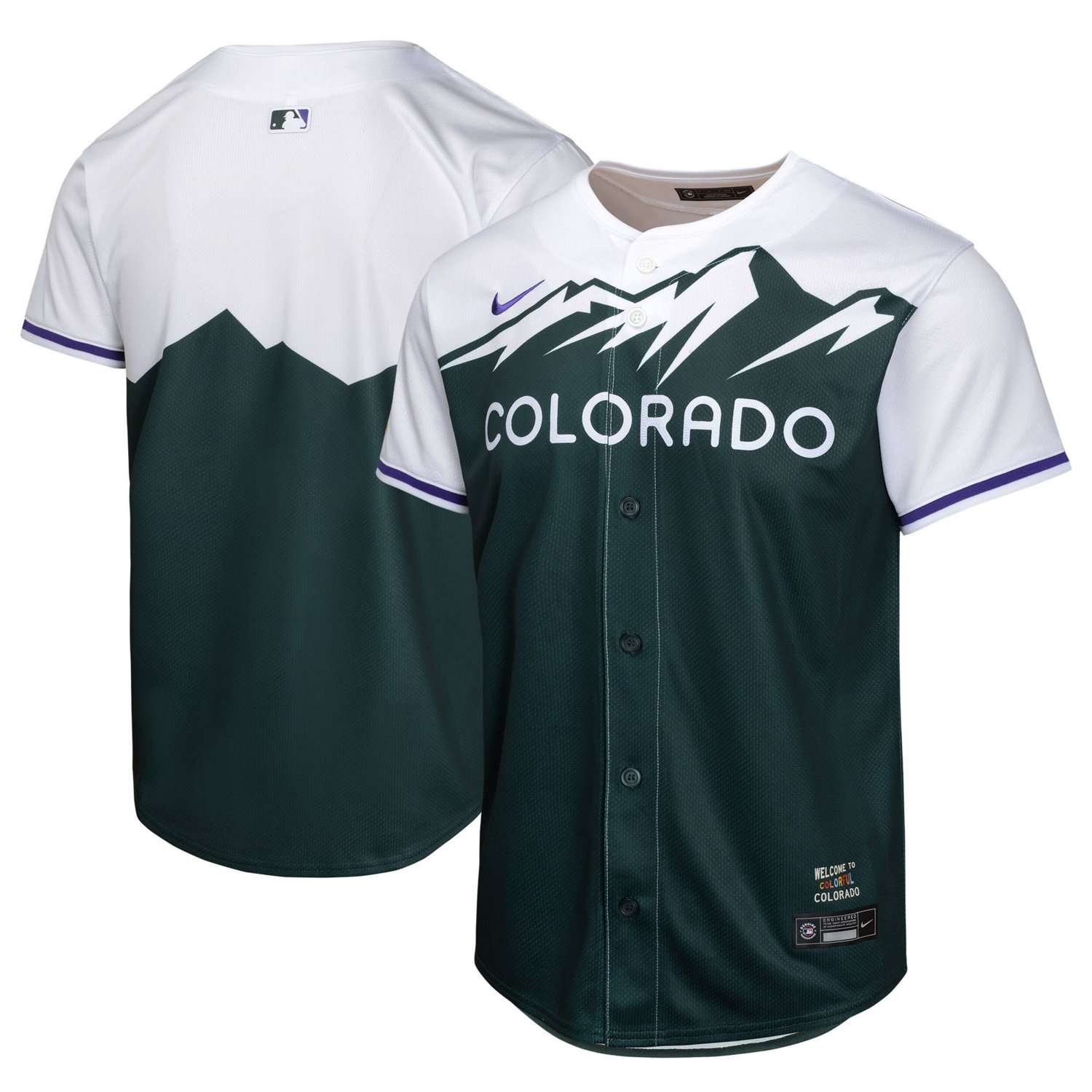 Youth Nike Colorado Rockies City Connect Limited Jersey | Academy