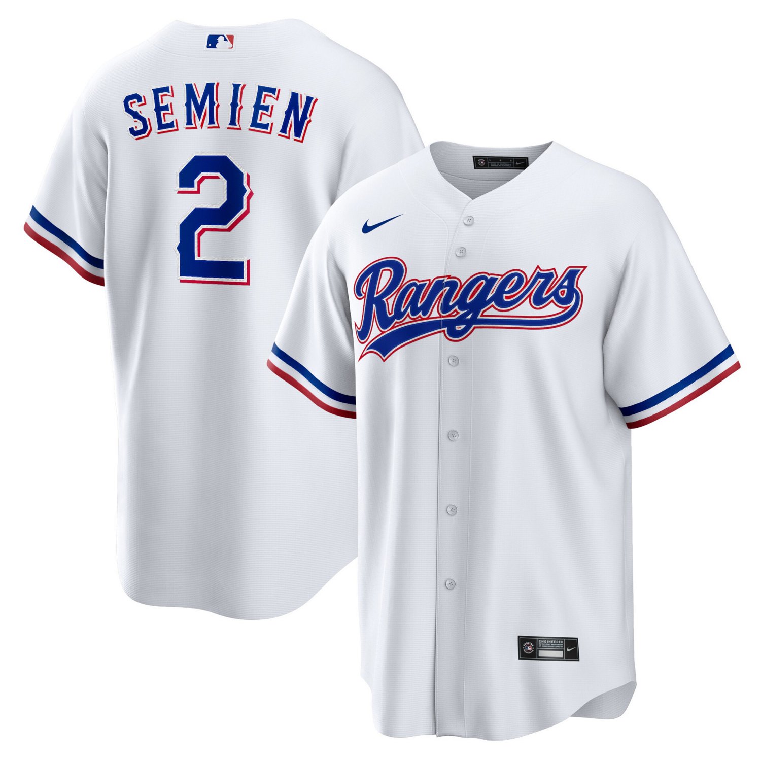 Youth Nike Marcus Semien Texas Rangers Home Replica Player Jersey | Academy