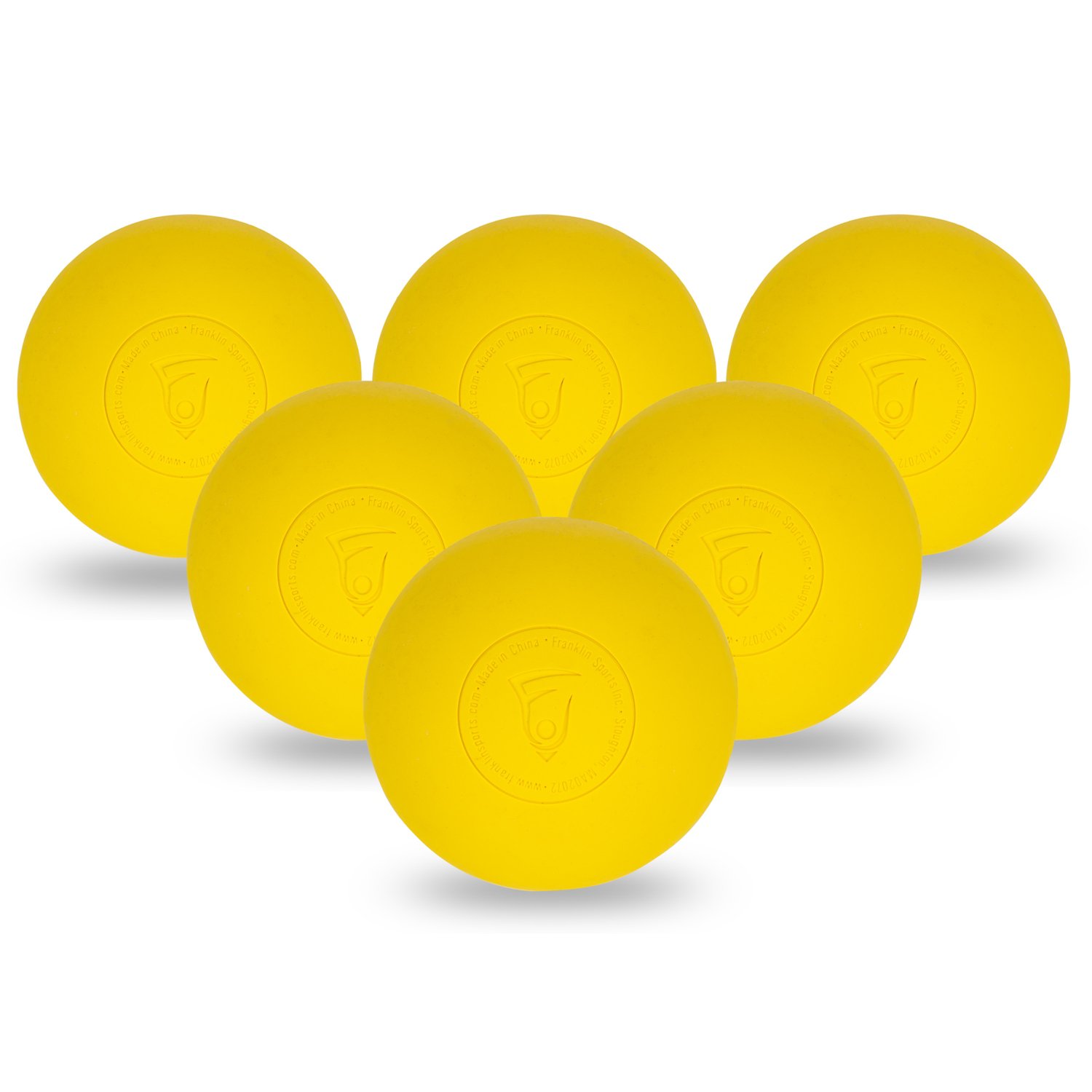 Franklin Lacrosse Balls 6-Pack | Free Shipping at Academy