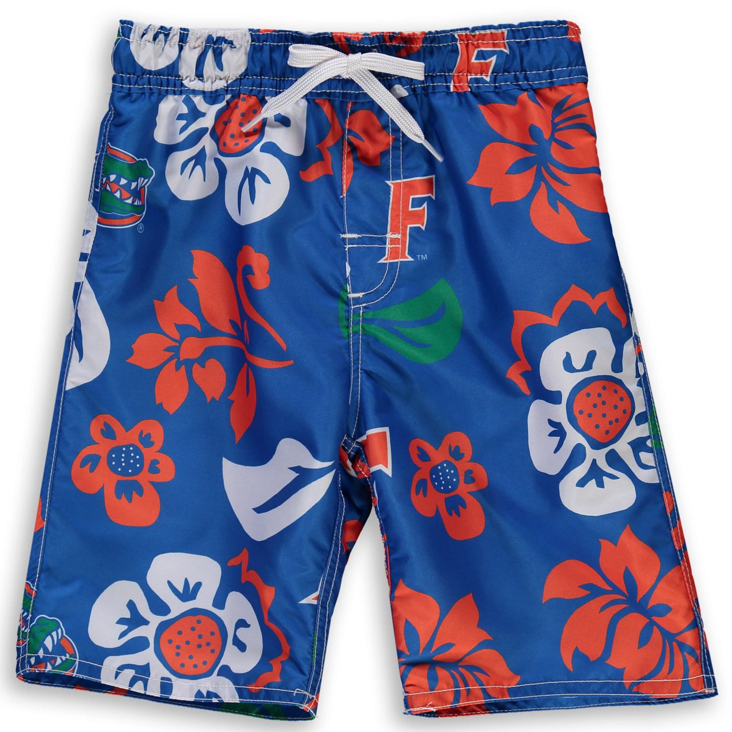 Preschool Wes Willy Florida Gators Floral Volley Swim Shorts | Academy