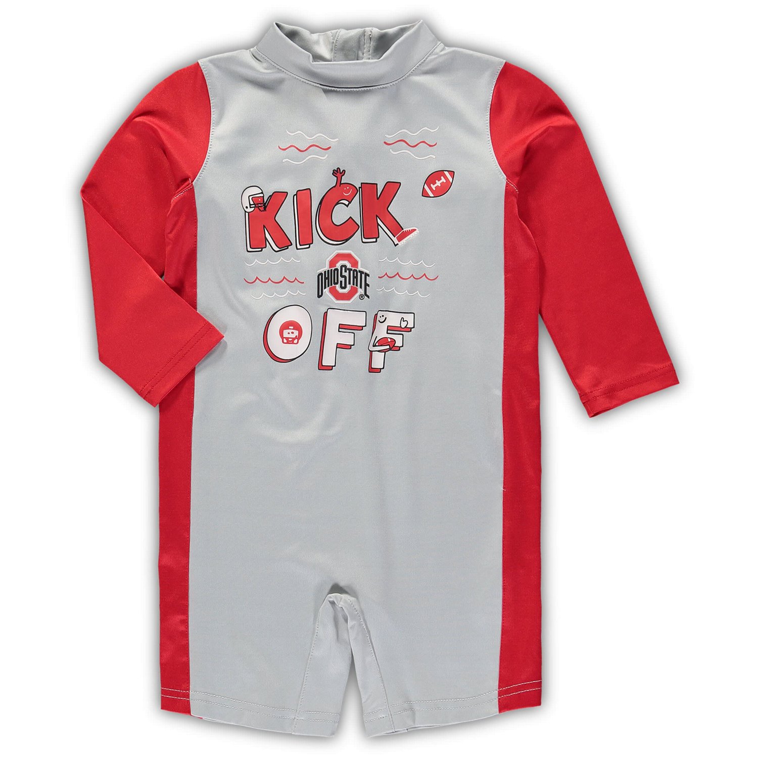 /Scarlet Ohio State Buckeyes Wave Runner Wetsuit | Academy