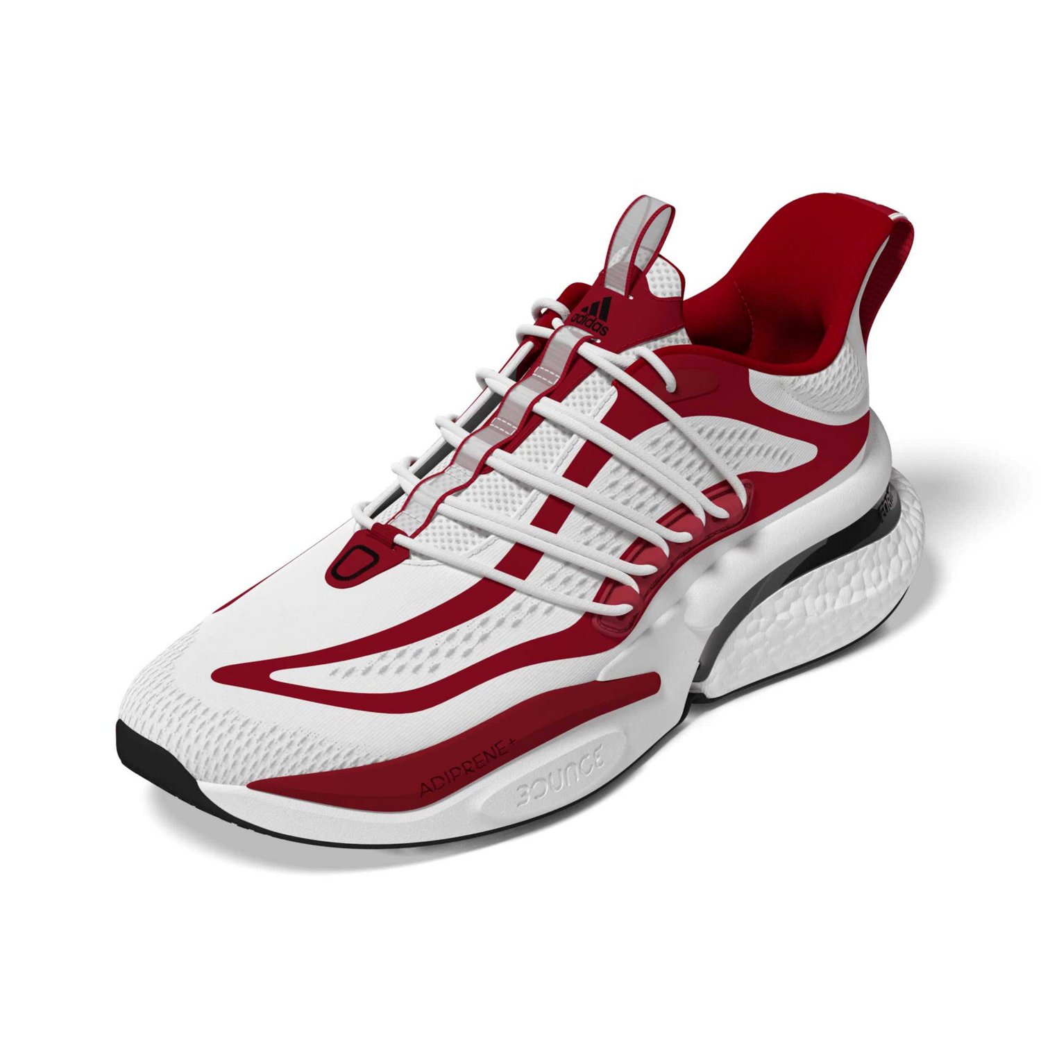 adidas /Scarlet Rutgers Scarlet Knights Alphaboost V1 Sustainable BOOST ...