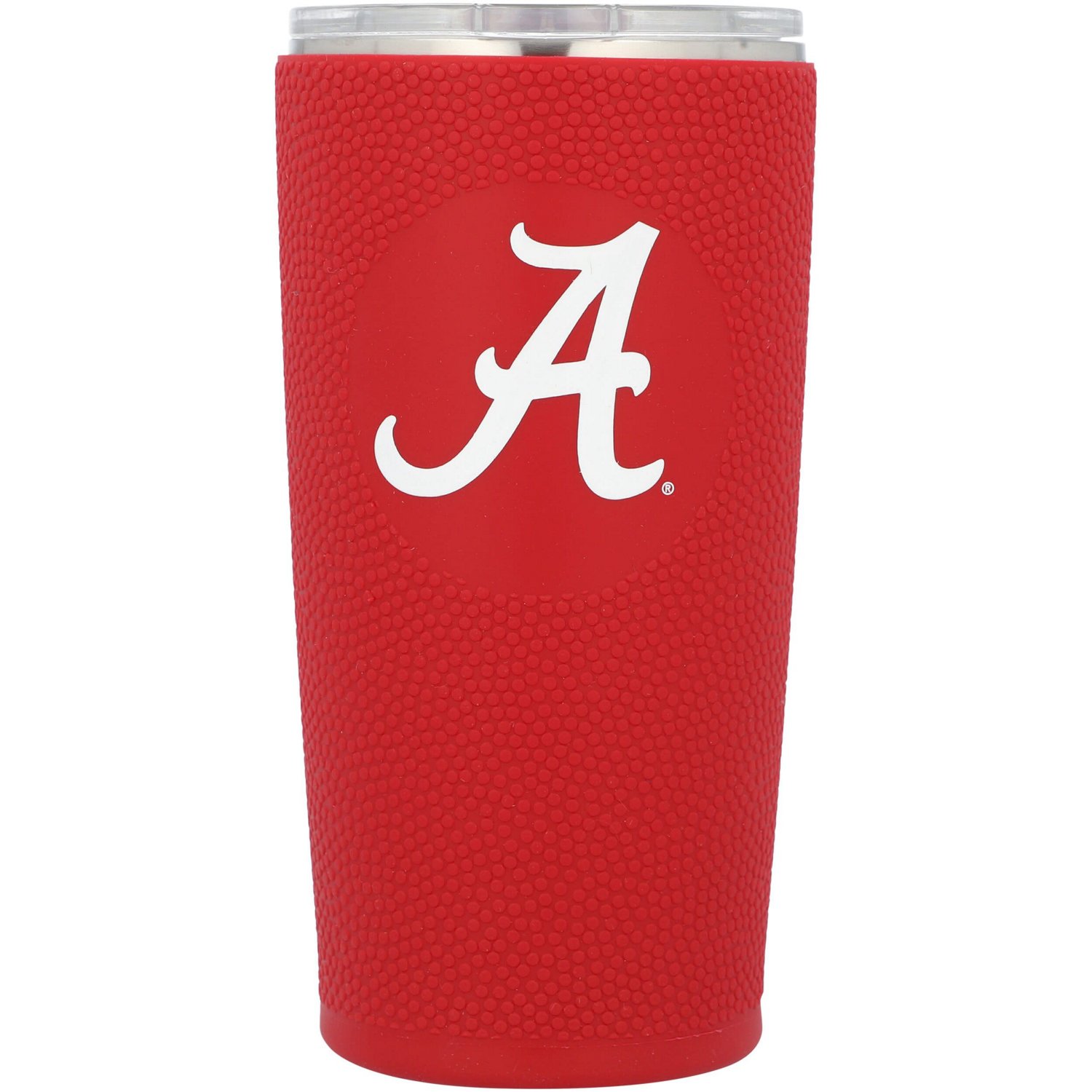 Alabama Crimson Tide 20oz Stainless Steel with Silicone Wrap Tumbler ...